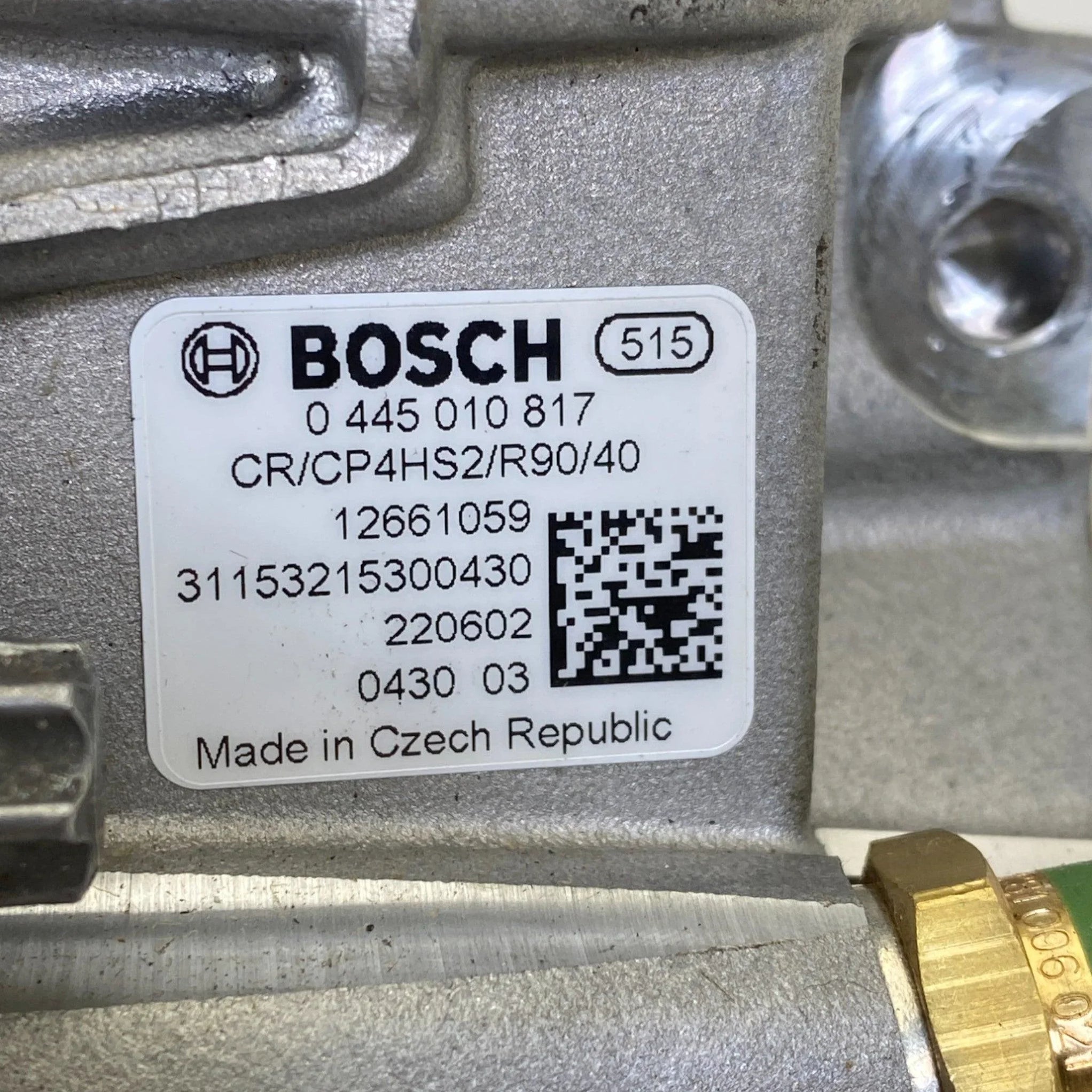 0445010687 Genuine Bosch Fuel Injection Pump — ADVANCED TRUCK PARTS