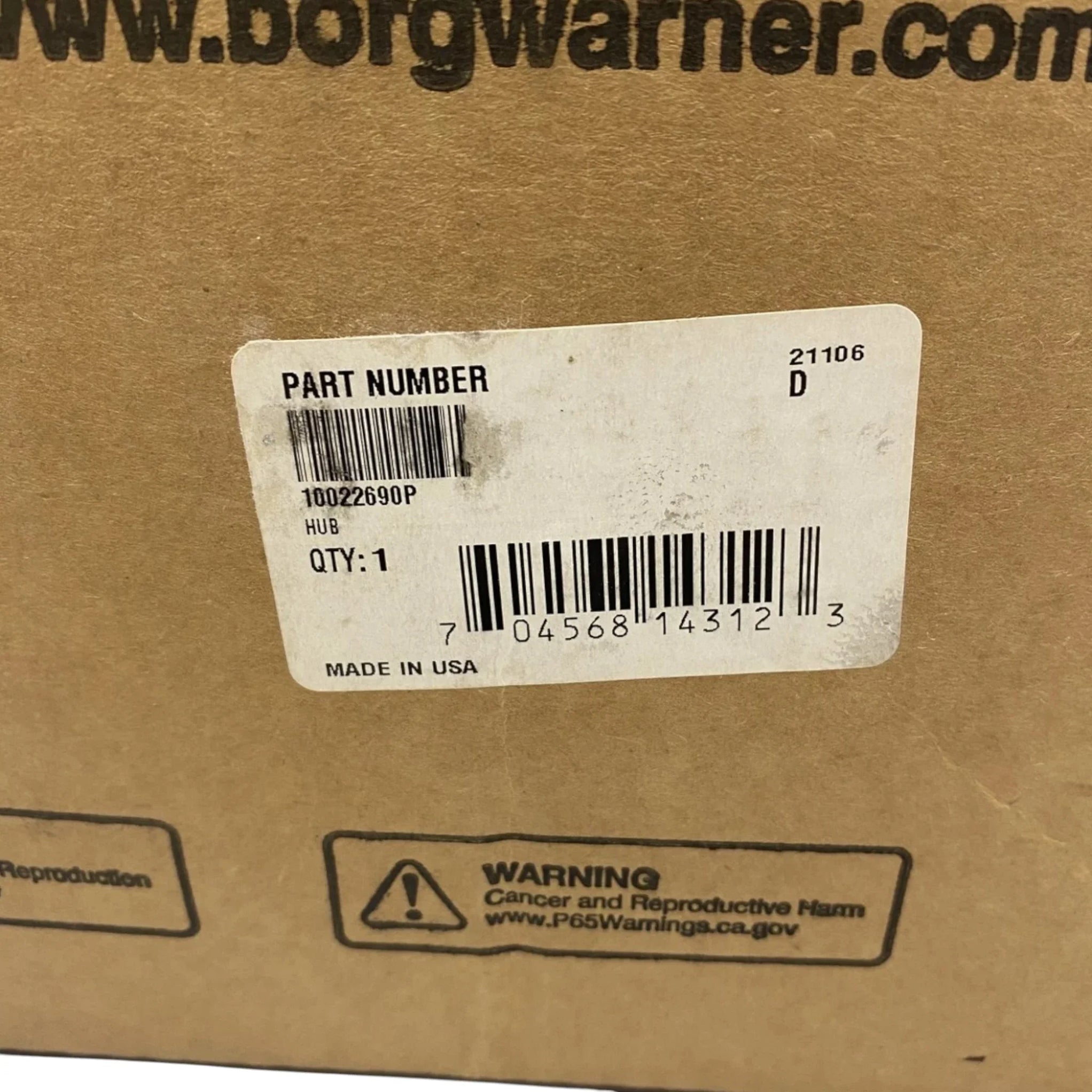 010022690 Genuine BorgWarner Engine Cooling Fan Hub — ADVANCED TRUCK PARTS