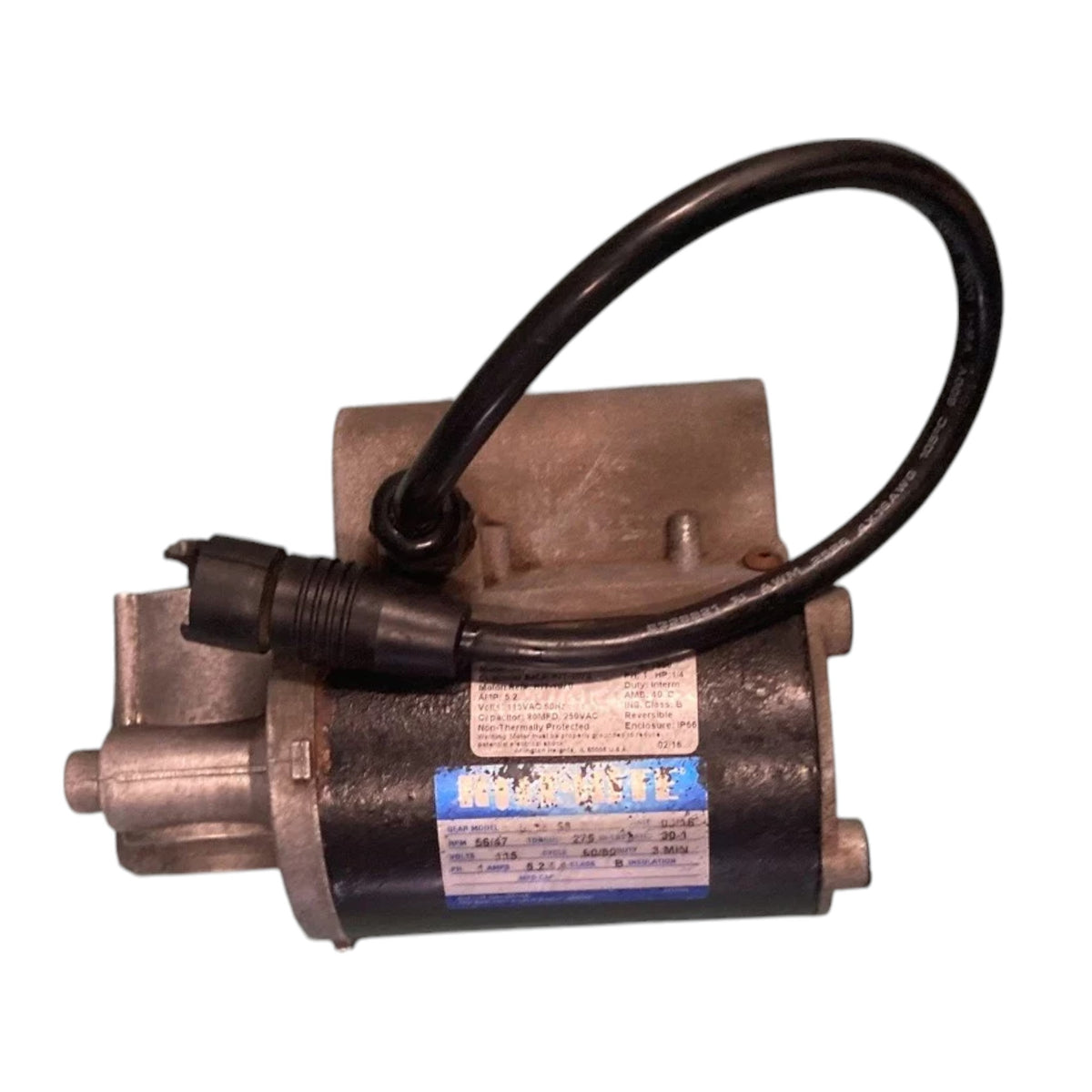 0138158 Genuine Rite Hite Motor Single Phase — ADVANCED TRUCK PARTS