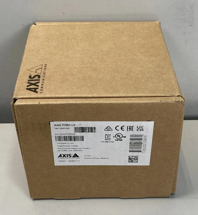 02327-001 AXIS P3265-LV Dome Camera – ADVANCED TRUCK PARTS