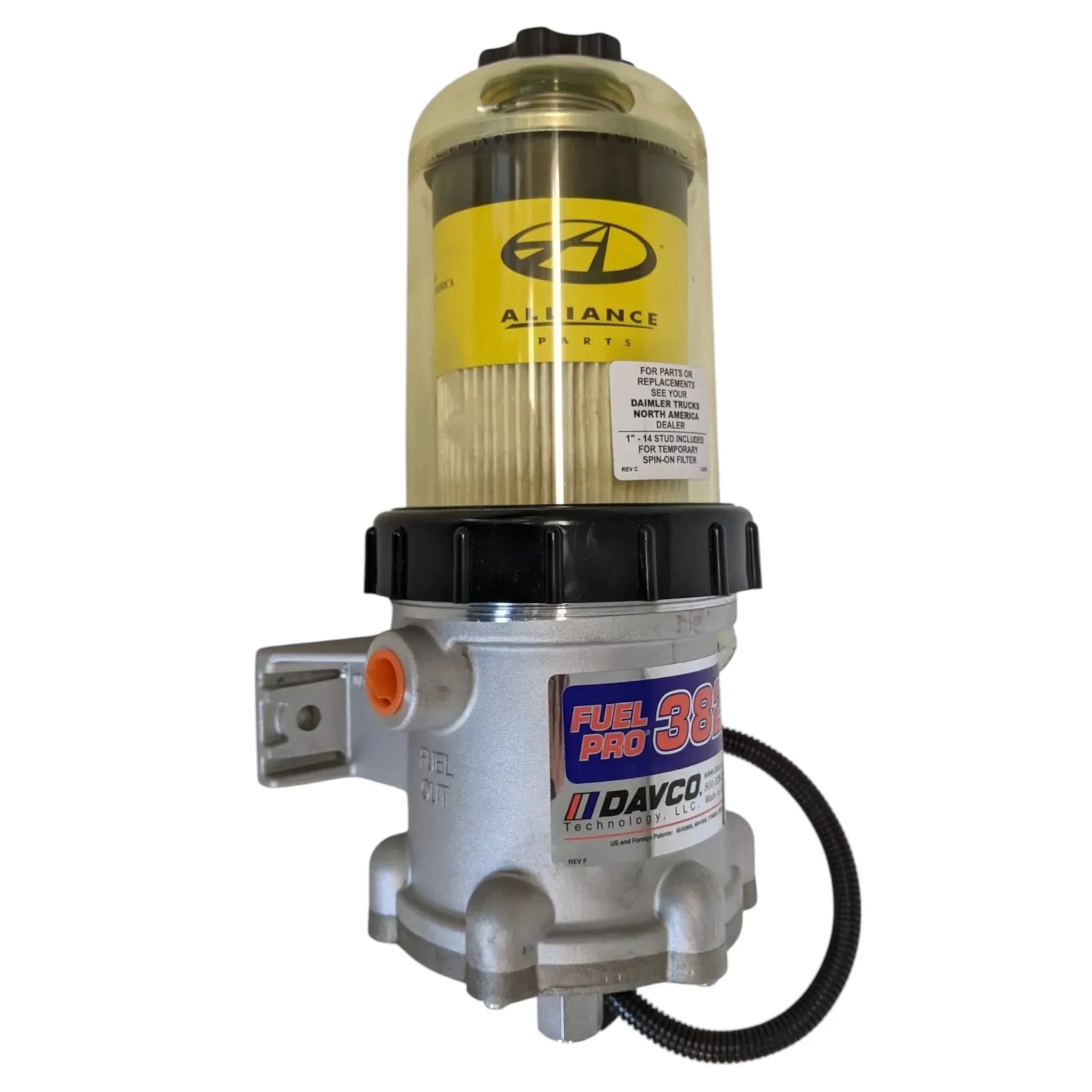 0340571005 Genuine Freightliner Fuel Water Separator Davco 382 ...