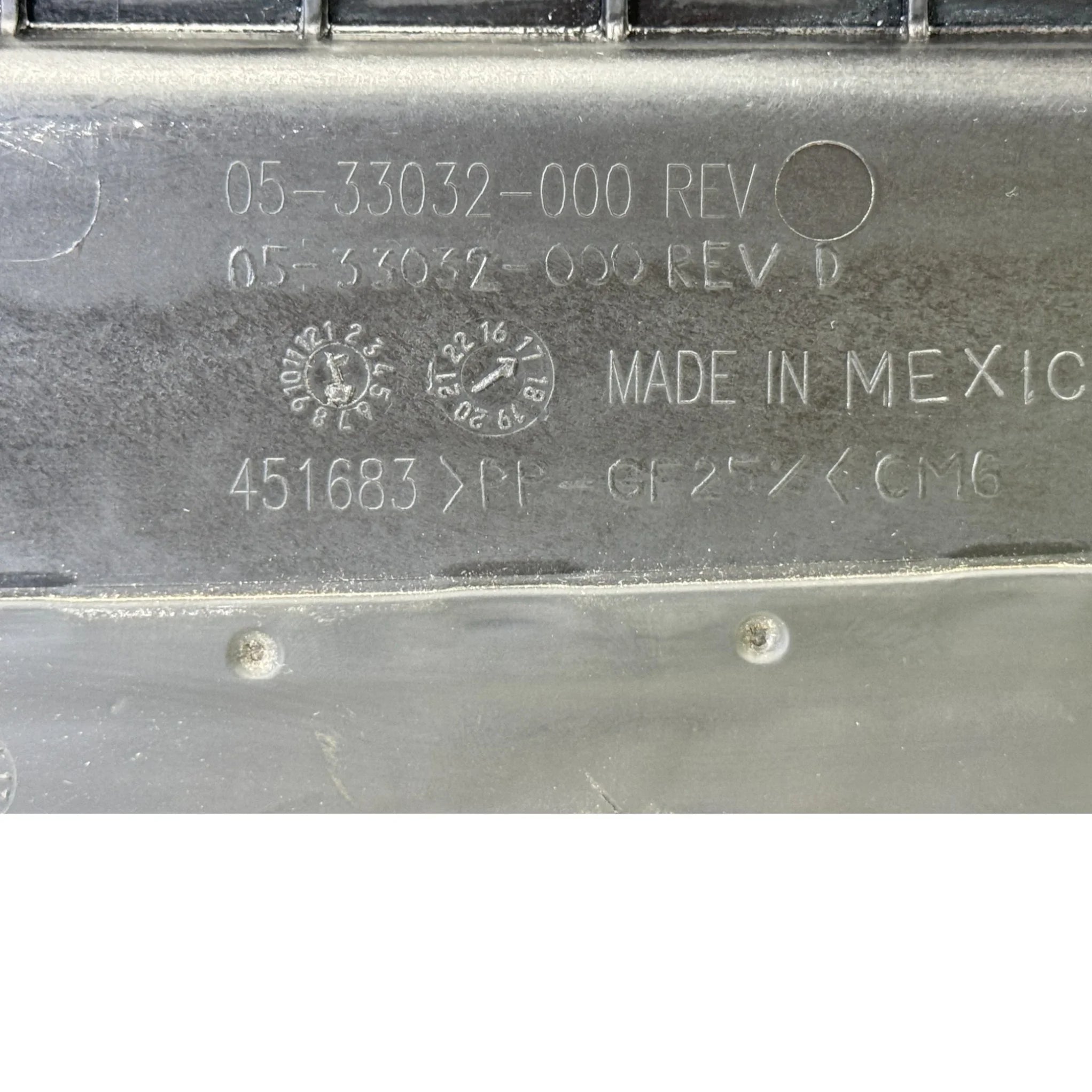 05-33032-000 Genuine Freightliner Radiator Recirculation Shield ...