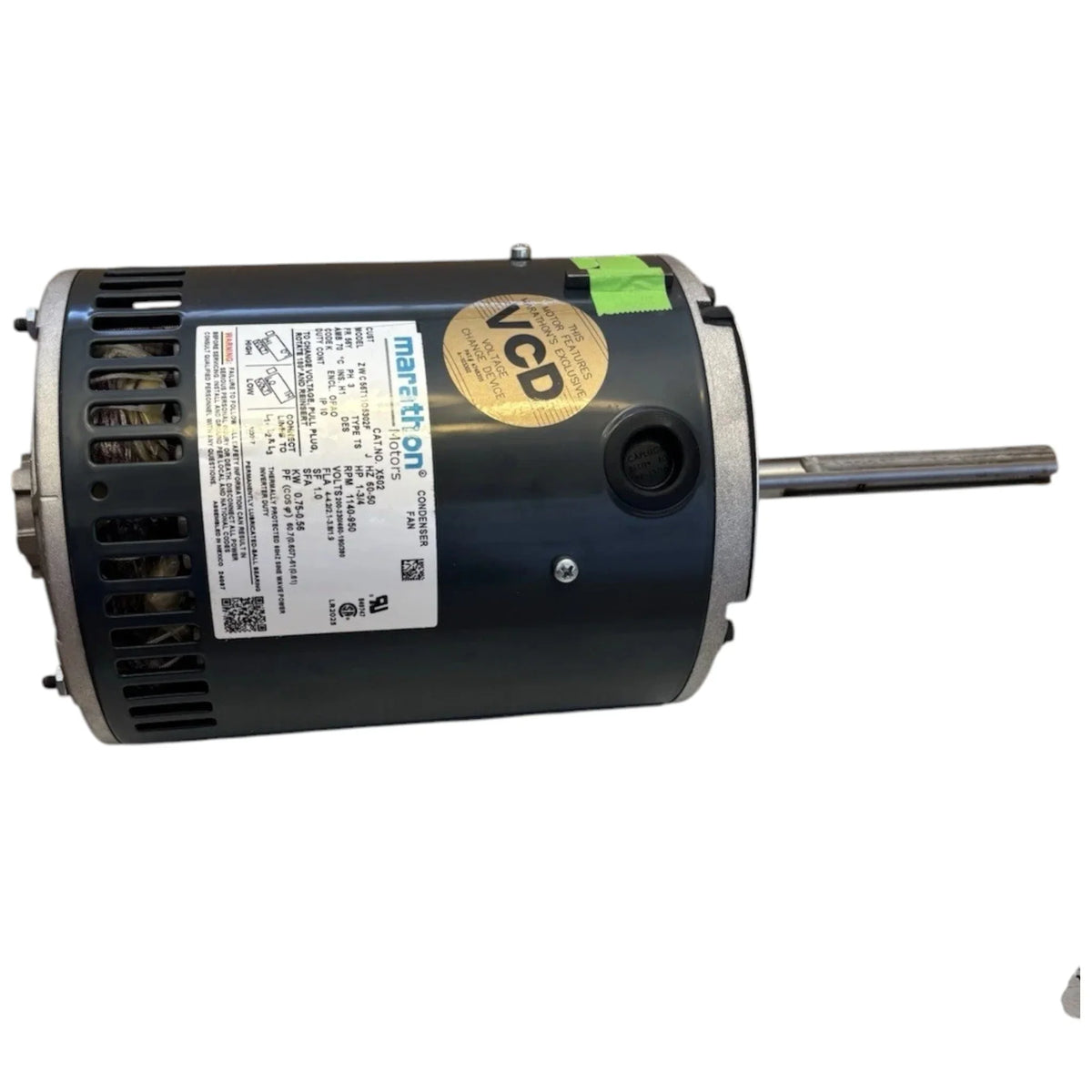 056T11O5302 Genuine Marathon Condenser Fan Motor X502 — ADVANCED TRUCK ...
