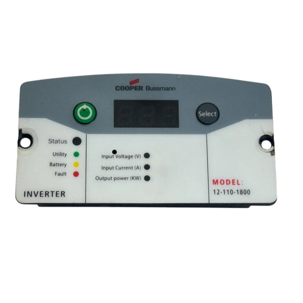 12-110-1800 Cooper Bussmann Sleeper Inverter Control Panel – ADVANCED ...