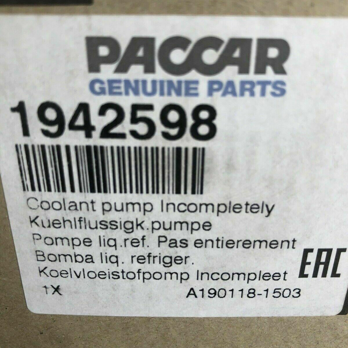 1942598 Genuine Paccar Water Pump Fit Mx13 Kenworth — ADVANCED TRUCK PARTS