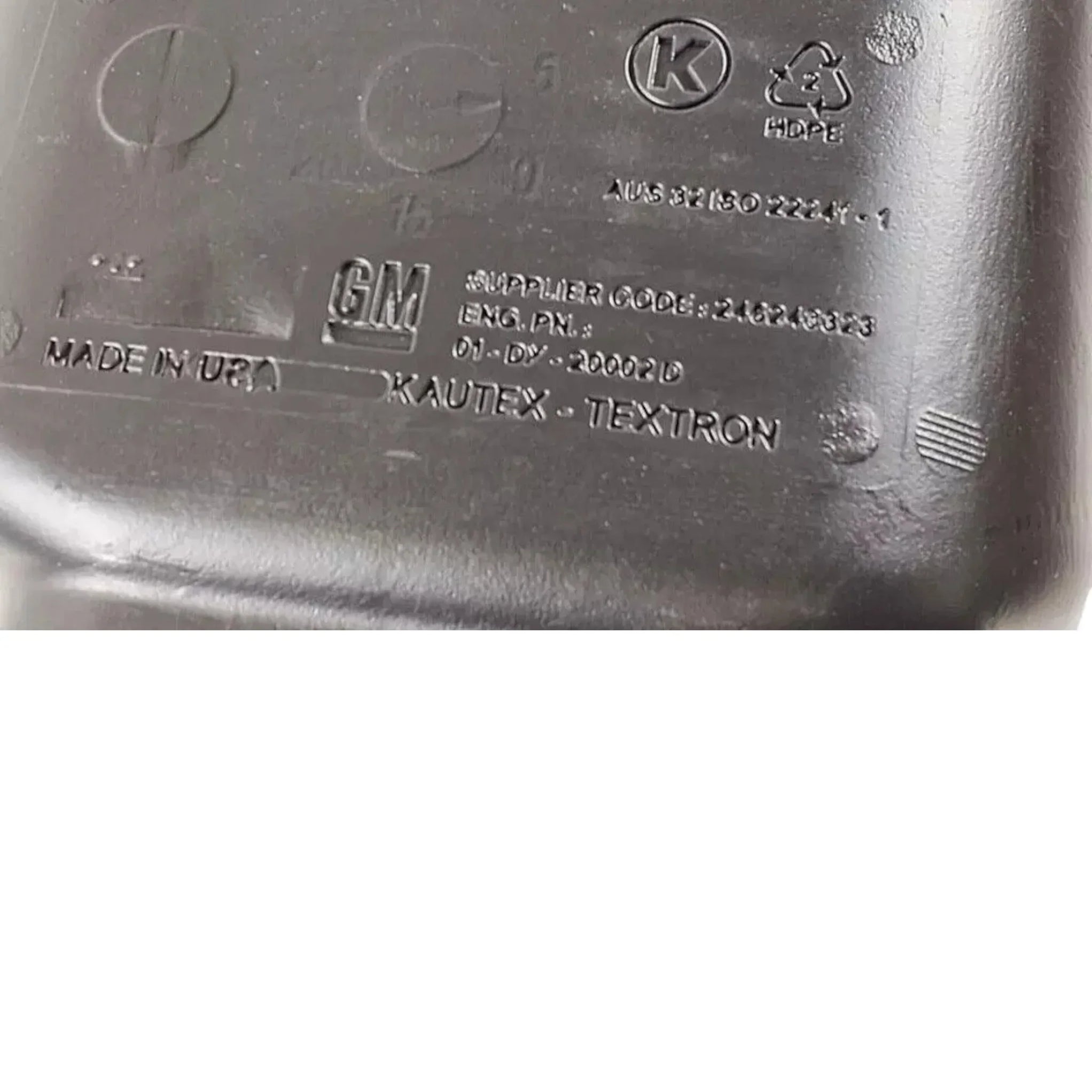 22968922 Genuine GM Emission Reduction Fluid Tank — ADVANCED TRUCK PARTS