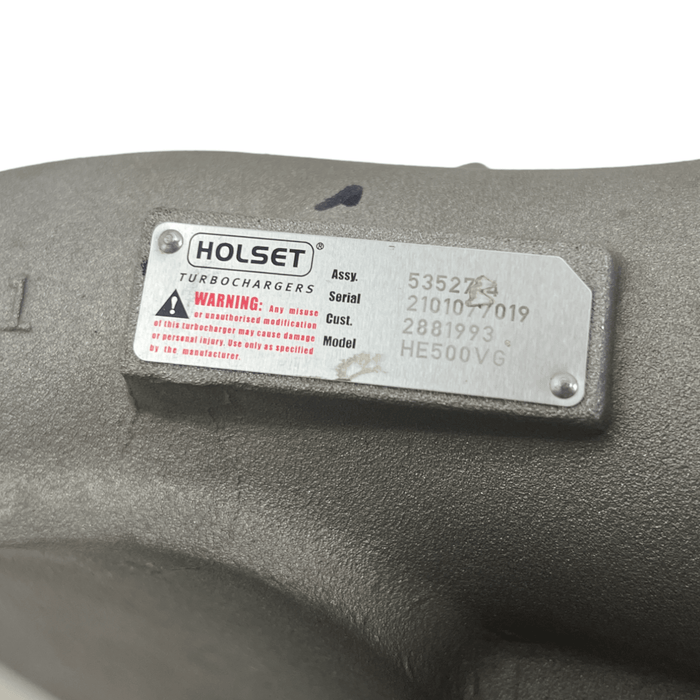 2881993 Genuine Cummins Turbocharger With Actuator For Isx Qsx15 ...