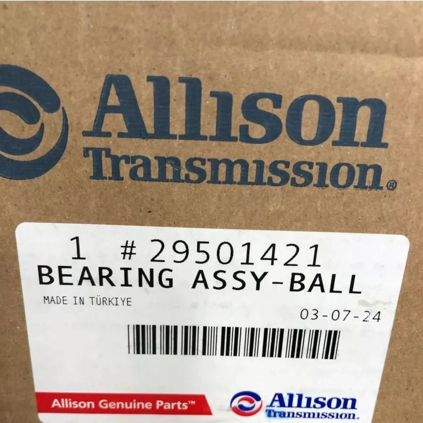 29501421 Genuine Allison PTO Gear Ball Bearing Assembly – ADVANCED ...
