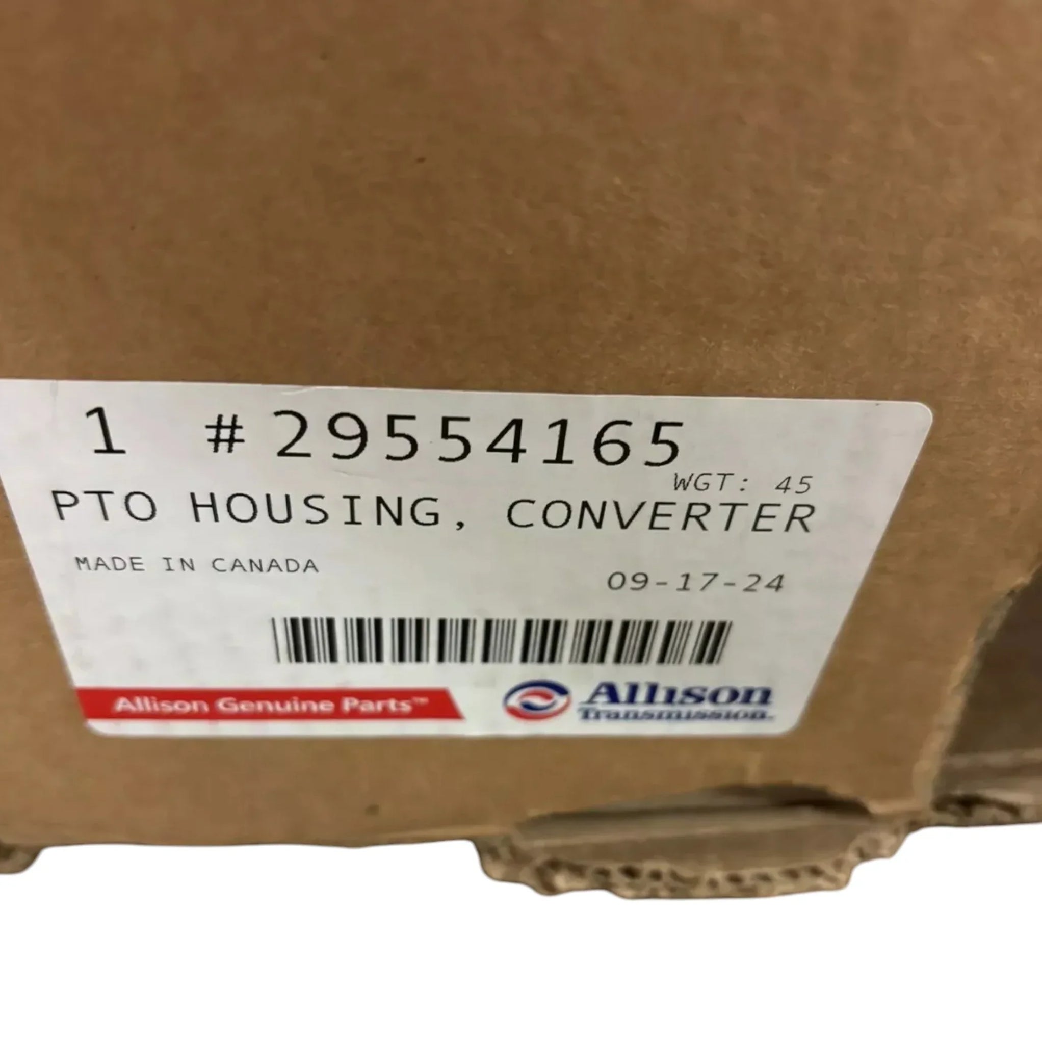 29554248 Genuine Allison PTO Housing — ADVANCED TRUCK PARTS