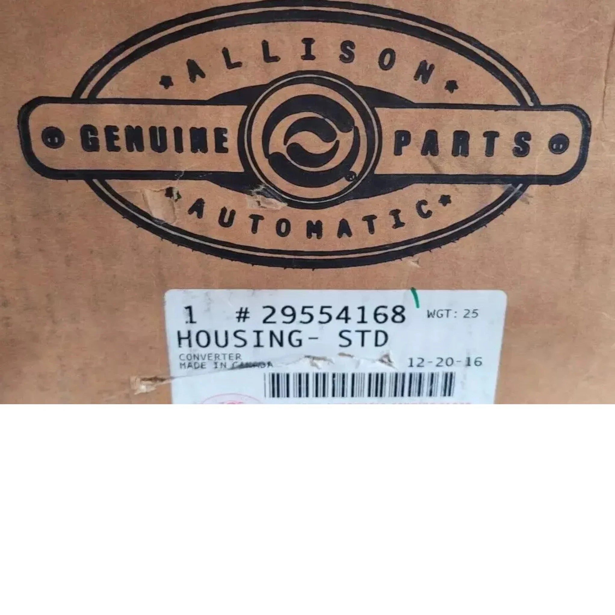 29560944 Genuine Allison Transmission Converter Housing – ADVANCED ...