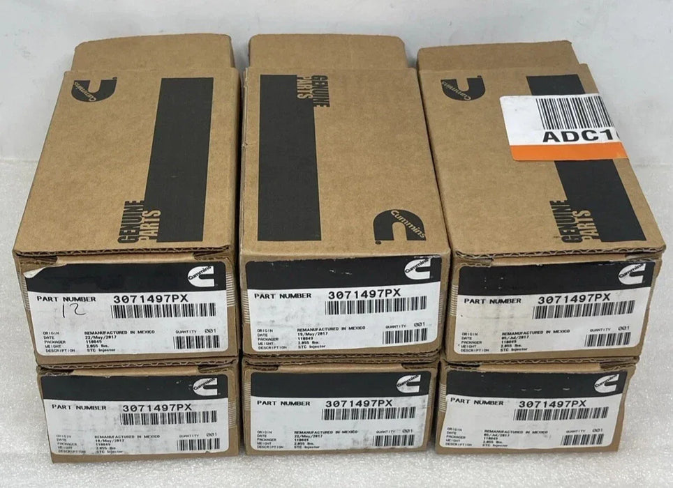 3071497PX Genuine Cummins Set Of 6 Injectors – ADVANCED TRUCK PARTS