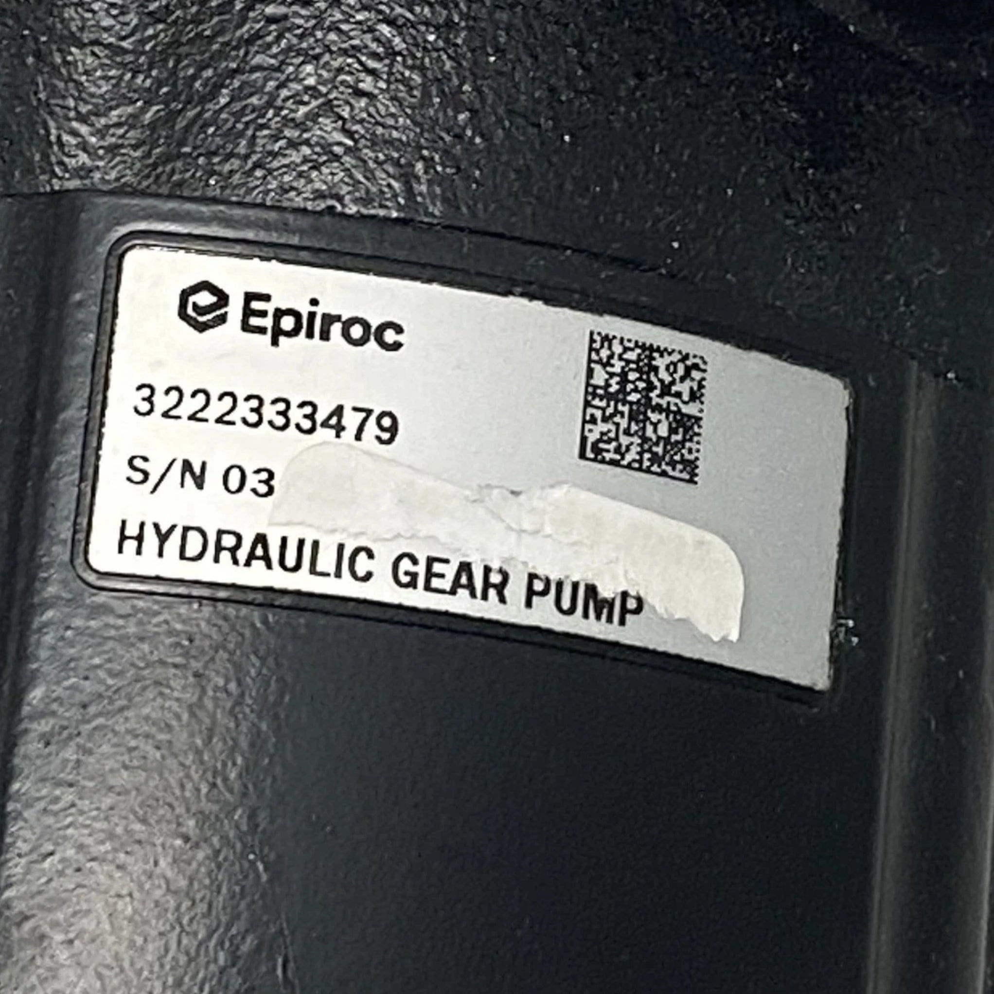 3222333479 Epiroc Hydraulic Gear Pump – ADVANCED TRUCK PARTS