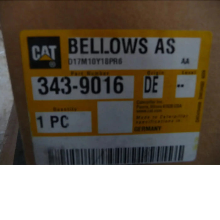 343-9016 CAT 117mm Inner Diameter Exhaust Bellows Assembly — ADVANCED ...