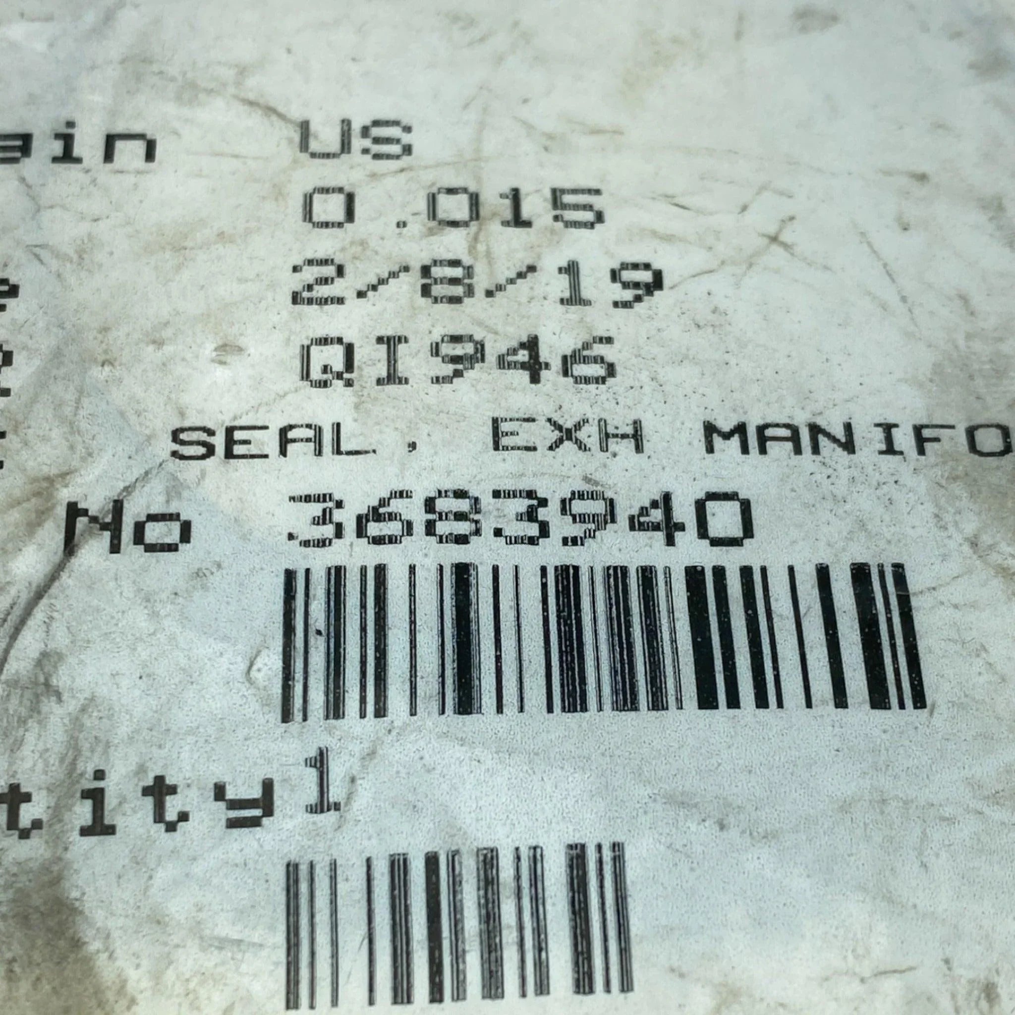 3683940 Genuine Cummins Exhaust Manifold Seal — ADVANCED TRUCK PARTS