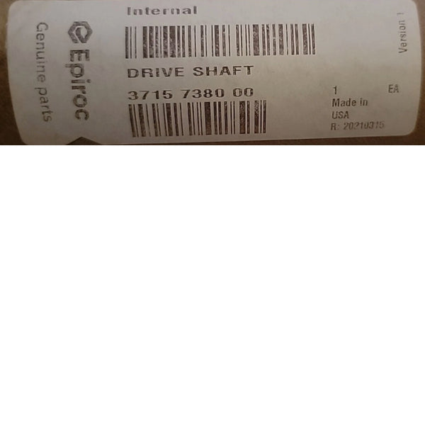 3715738000 Epiroc Drive Shaft – ADVANCED TRUCK PARTS