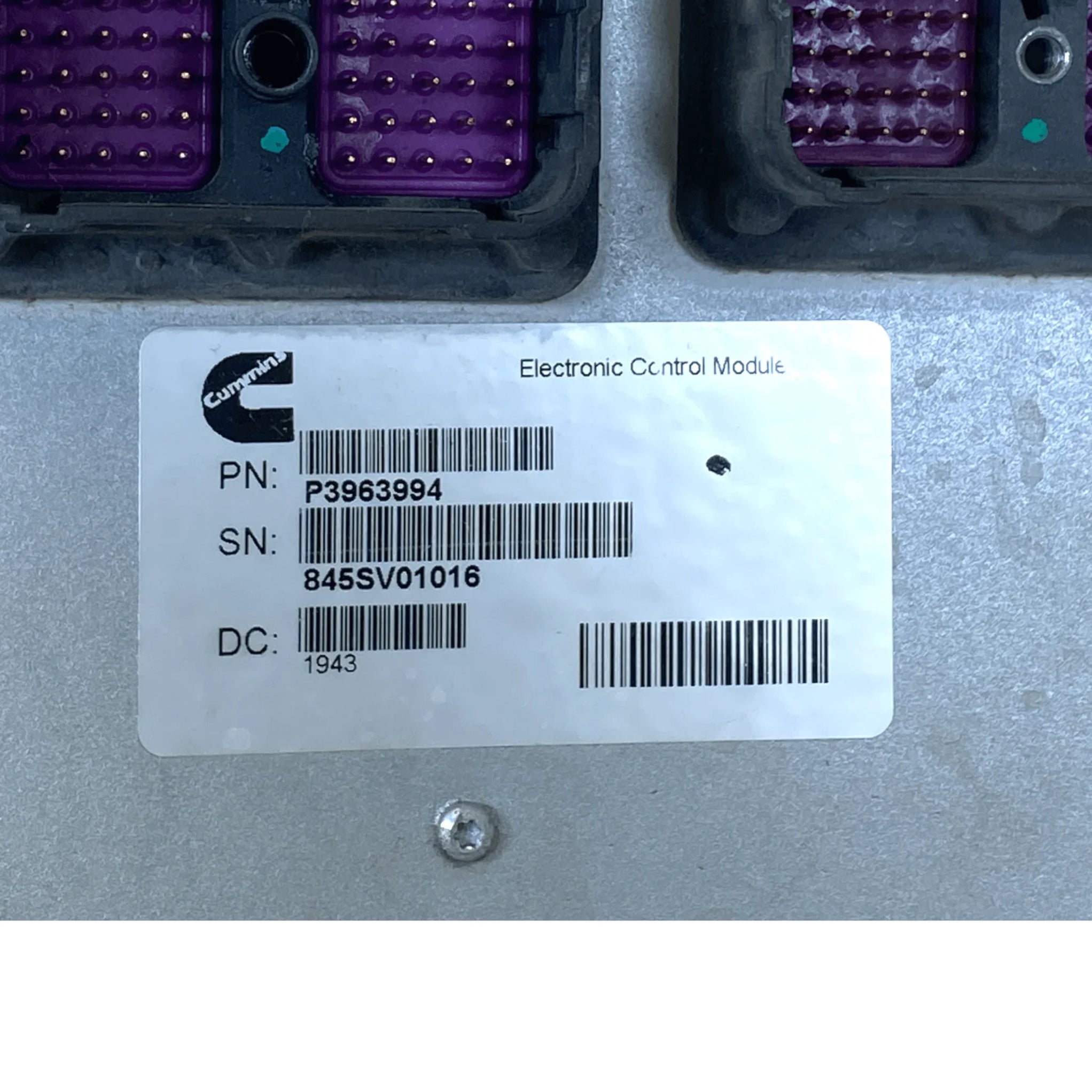 3963994 Genuine Cummins Ecm Electronic Control Module — ADVANCED TRUCK ...