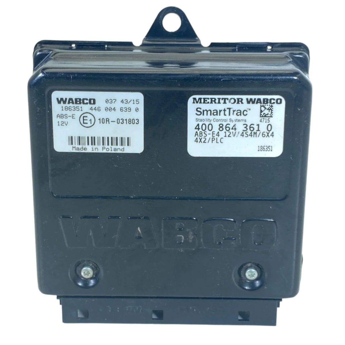 4008643610 Genuine Wabco Ecu Electronic Control Unit Pabs E4C — ADVANCED TRUCK PARTS
