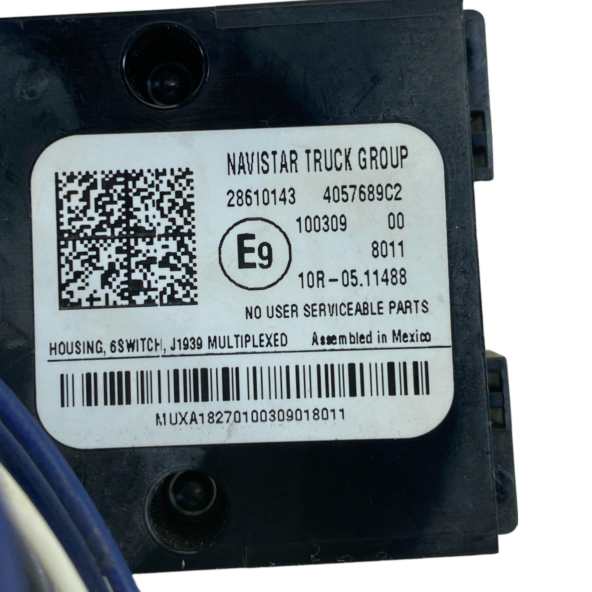 4057689C5 Oem International Dash Switch Panel Six Switches For Navista ...