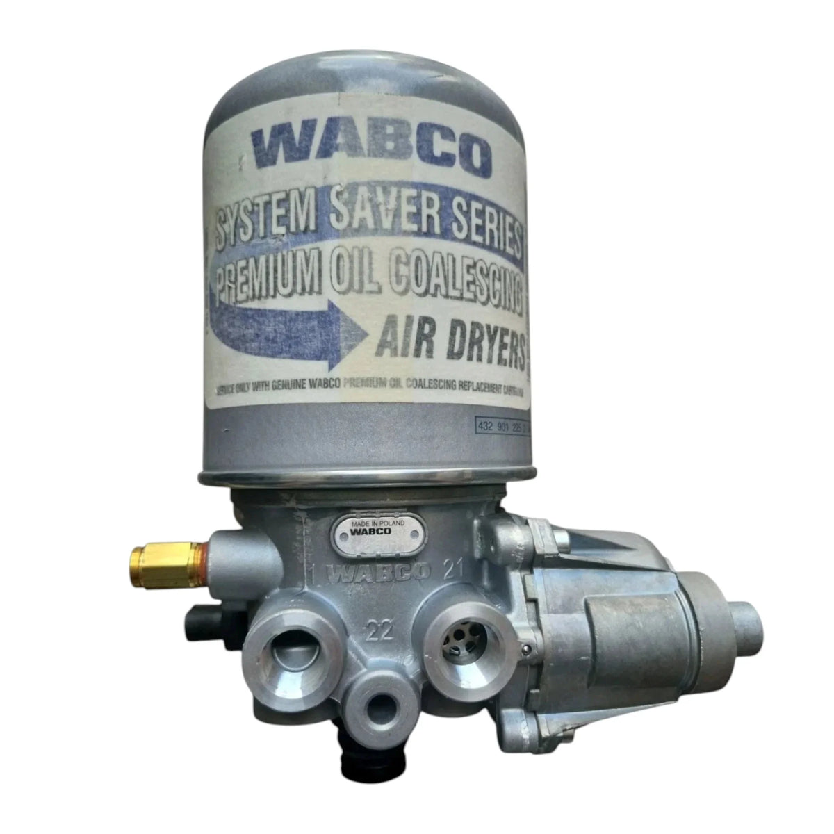 4324210350 Genuine Wabco Air Brake Dryer — ADVANCED TRUCK PARTS