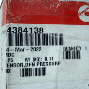 4384138 Genuine Cummins Differential Pressure Sensor — ADVANCED TRUCK PARTS