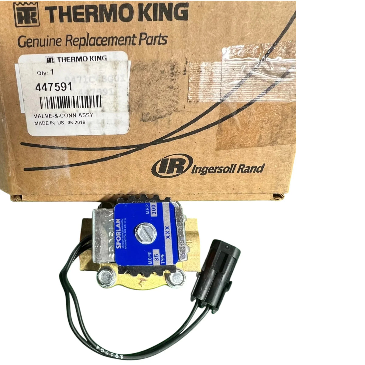 44-7591 Genuine Thermo King Solenoid Valve — ADVANCED TRUCK PARTS