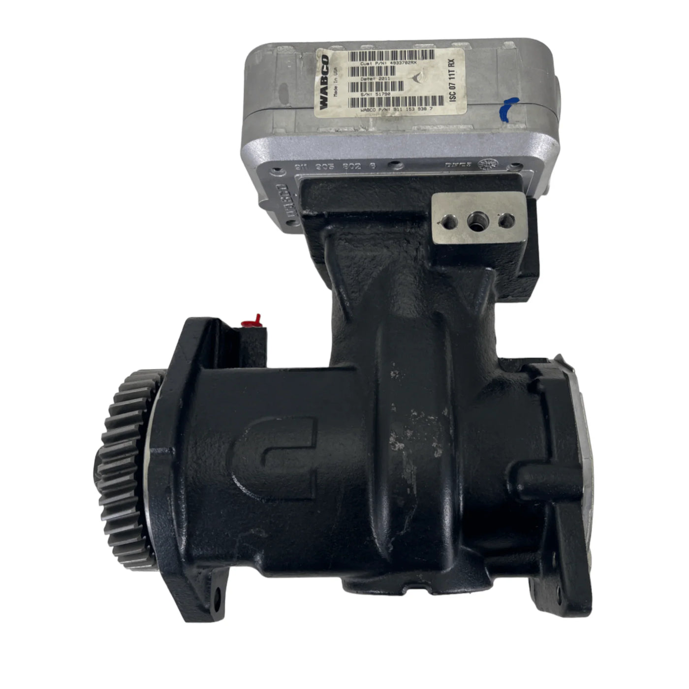 4933782 Genuine Cummins Air Compressor For QSB & ISB — ADVANCED TRUCK PARTS