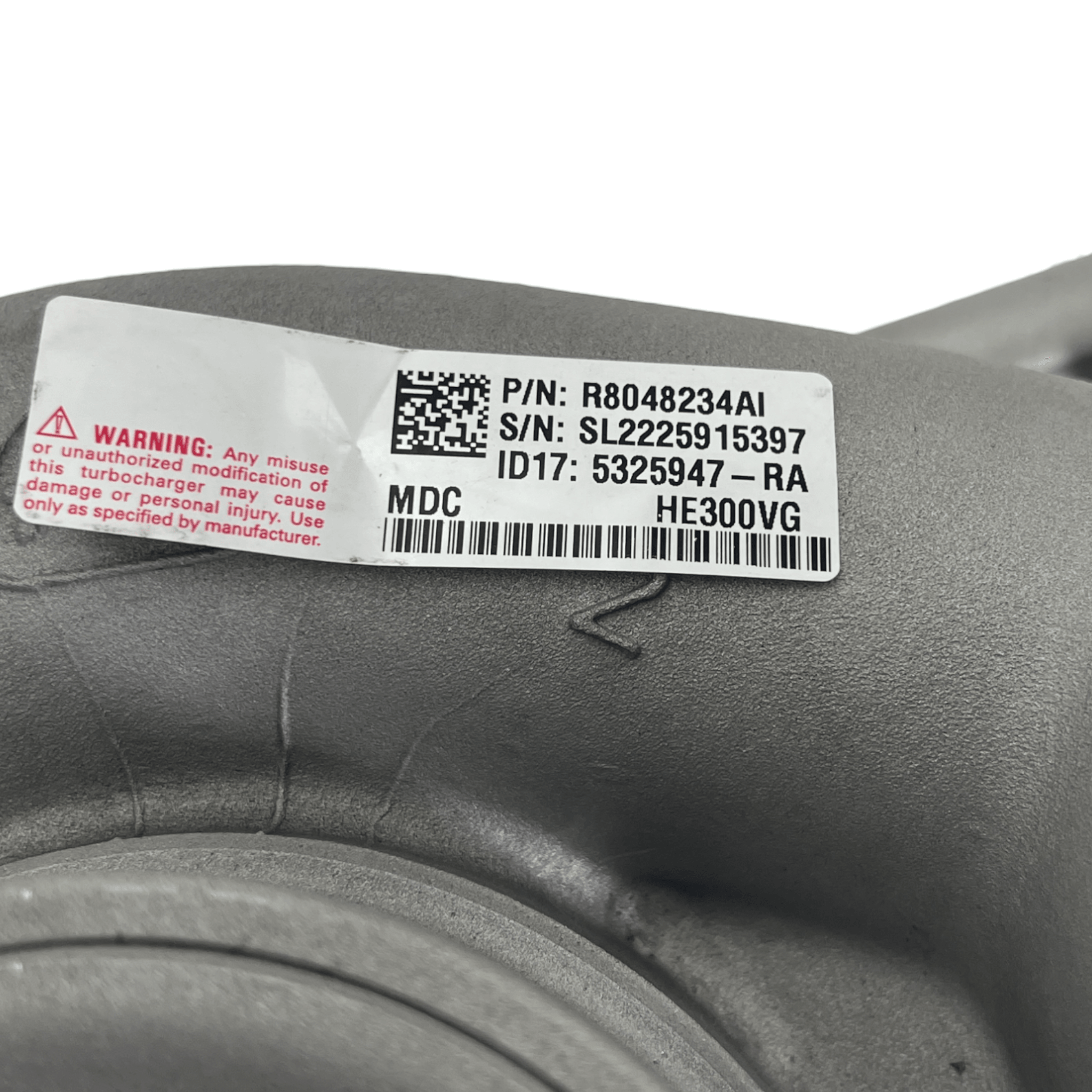 5325957RX Genuine Cummins Turbocharger HE351VE With Actuator — ADVANCED ...