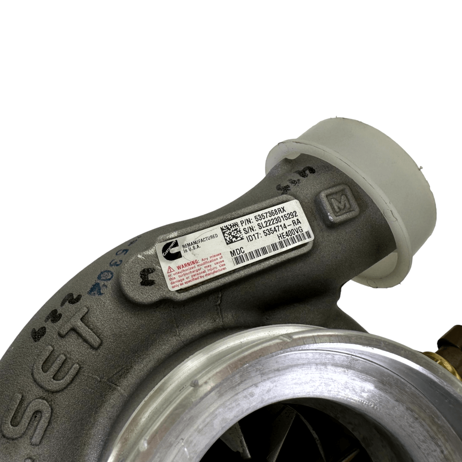 5357368Rx Genuine Cummins Turbocharger For Isx15 — ADVANCED TRUCK PARTS