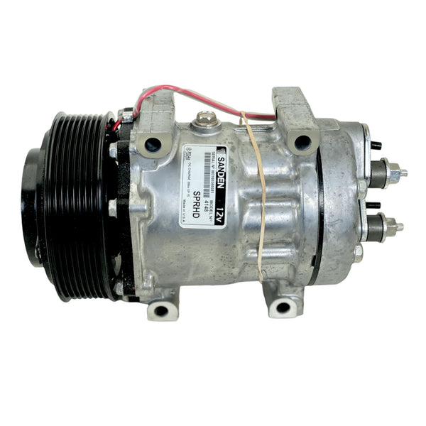 54148 Genuine Sanden AC Compressor 12V for Kenworth Peterbilt ...