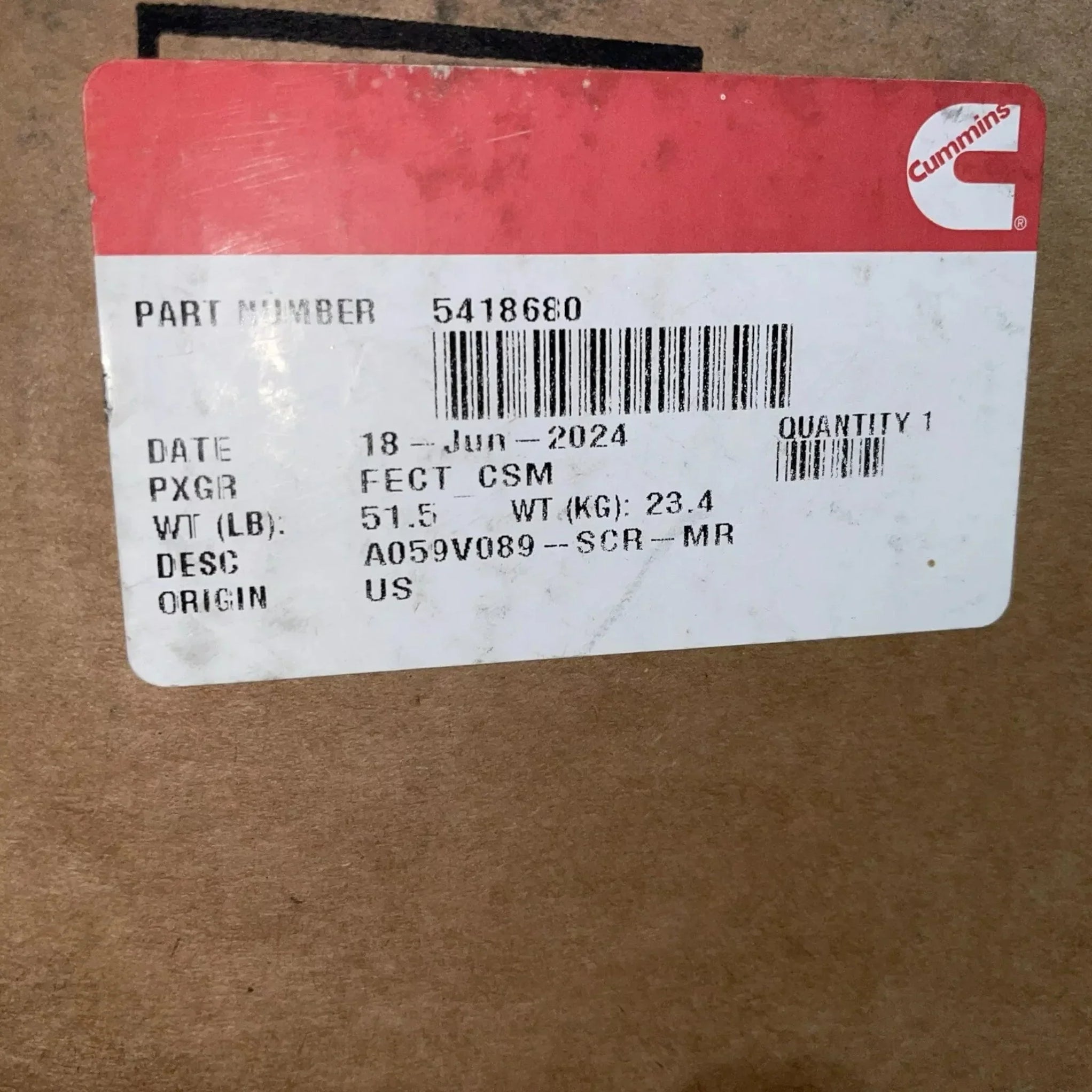 5418680 Genuine Cummins Outlet Catalyst Module — ADVANCED TRUCK PARTS