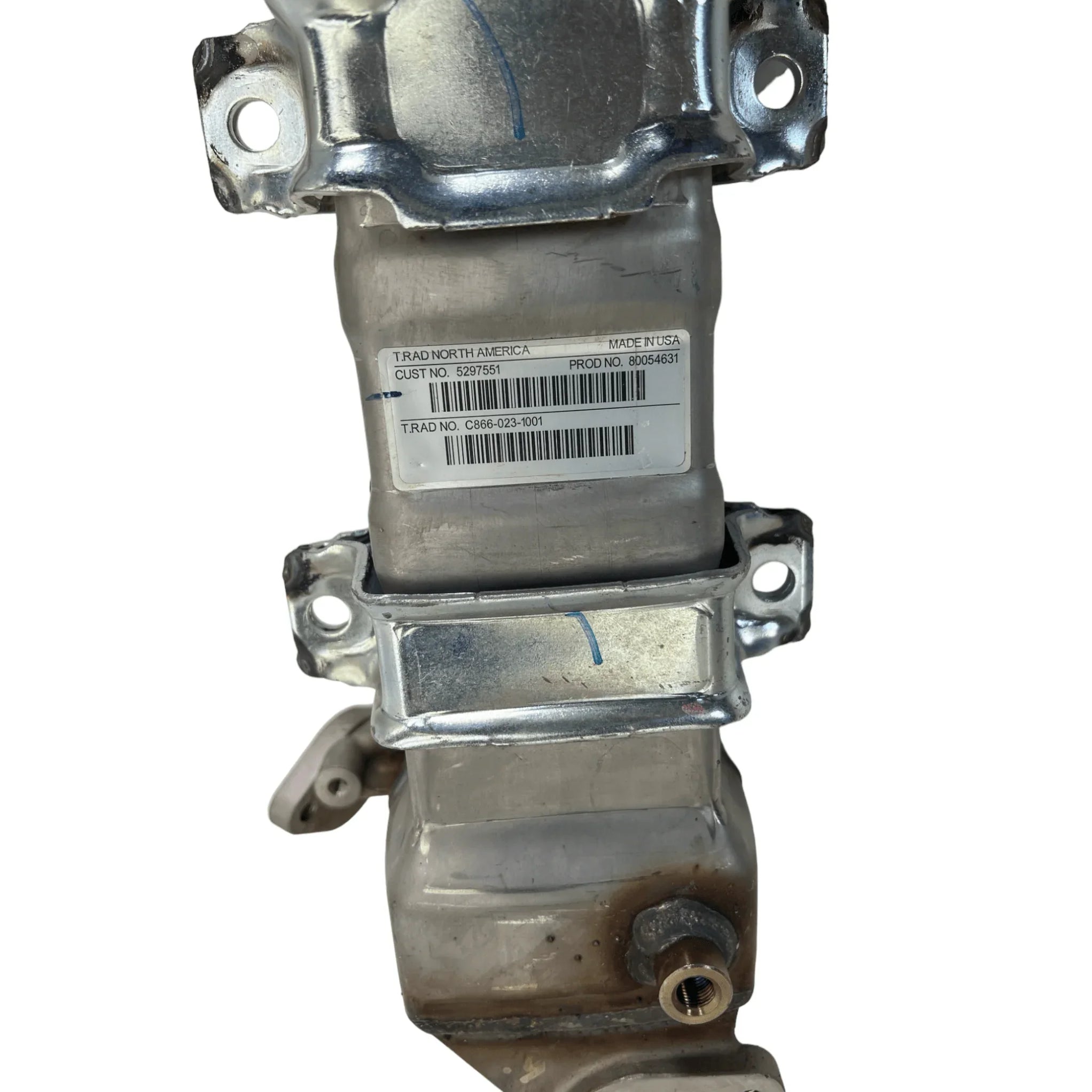 5566887 Genuine Cummins EGR Exhaust Gas Recirculation Cooler — ADVANCED ...