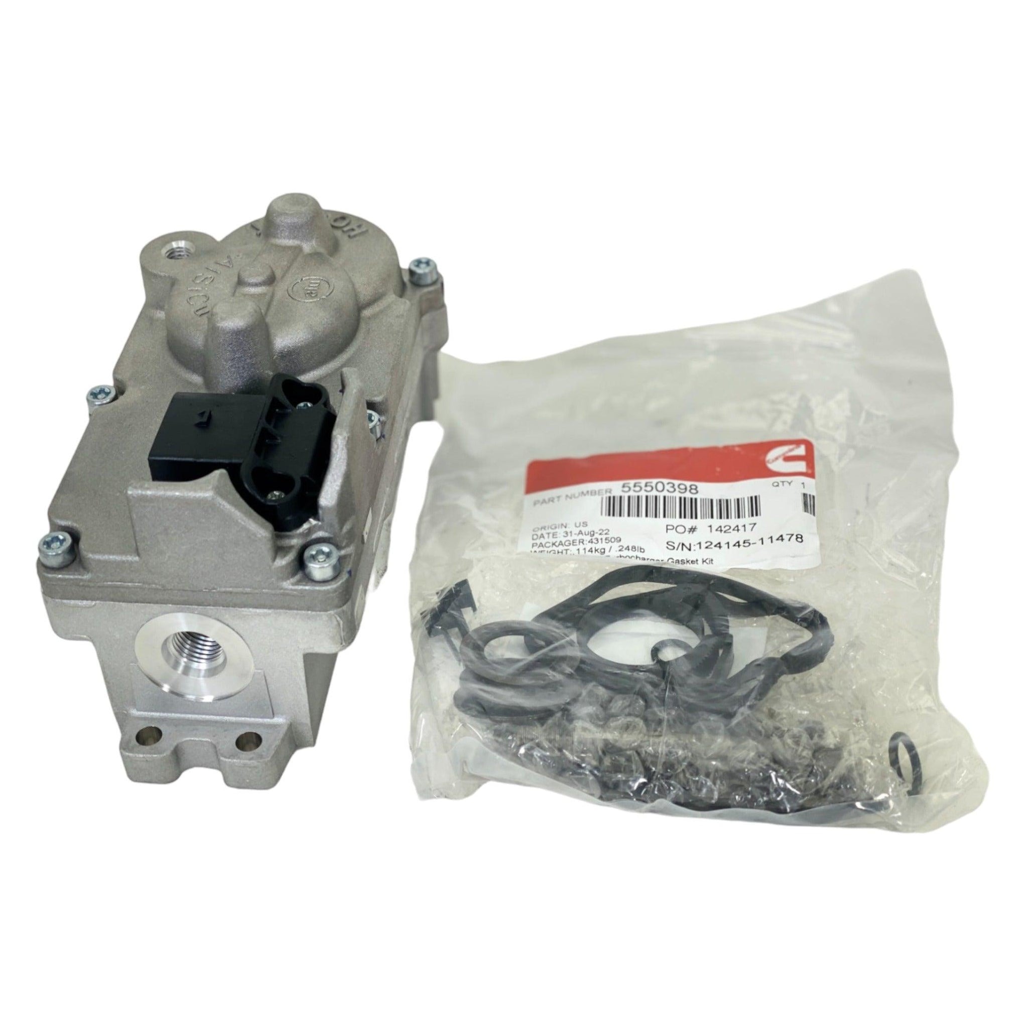 6382091Rx Genuine Cummins Turbocharger Electronic Actuator — ADVANCED ...