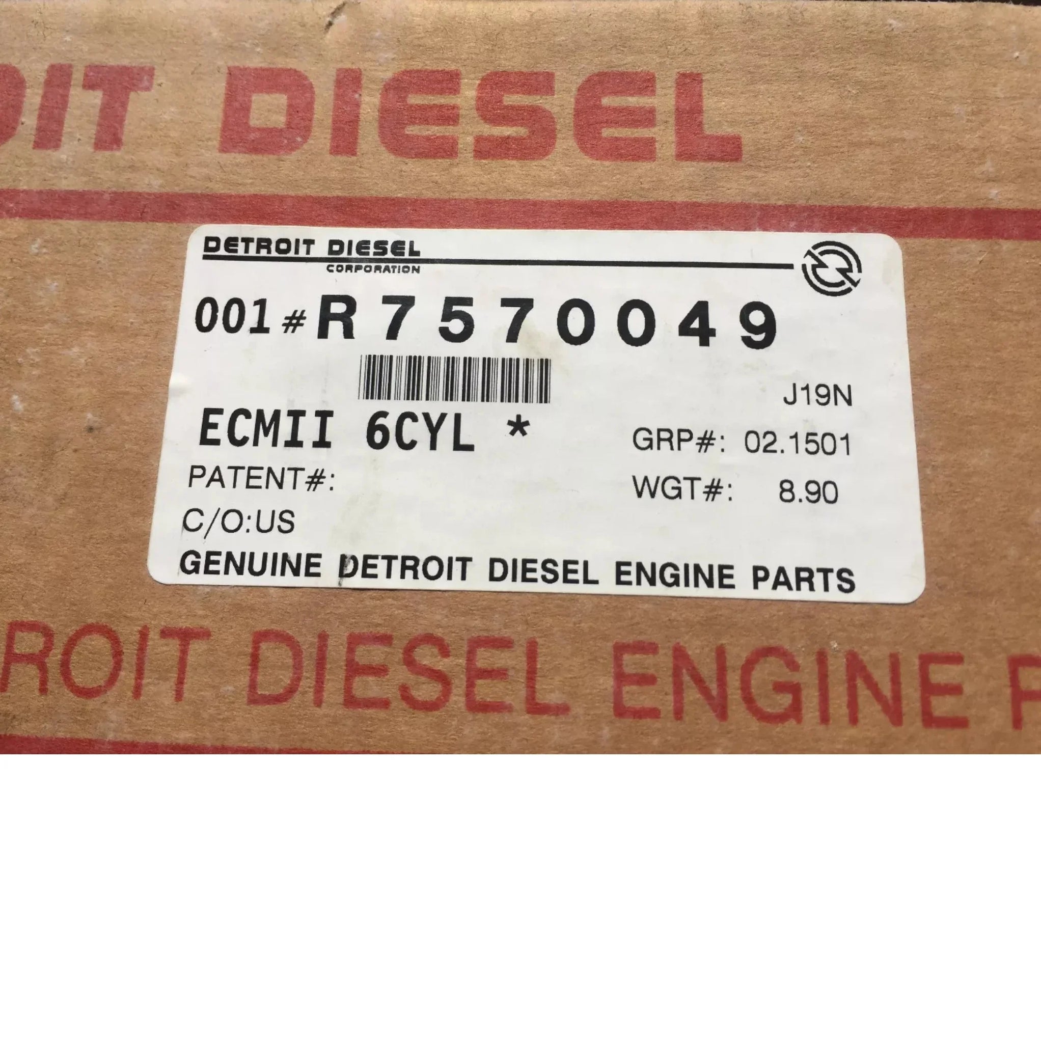 7570049 Genuine Detroit Diesel ECM Engine Control Module — ADVANCED ...