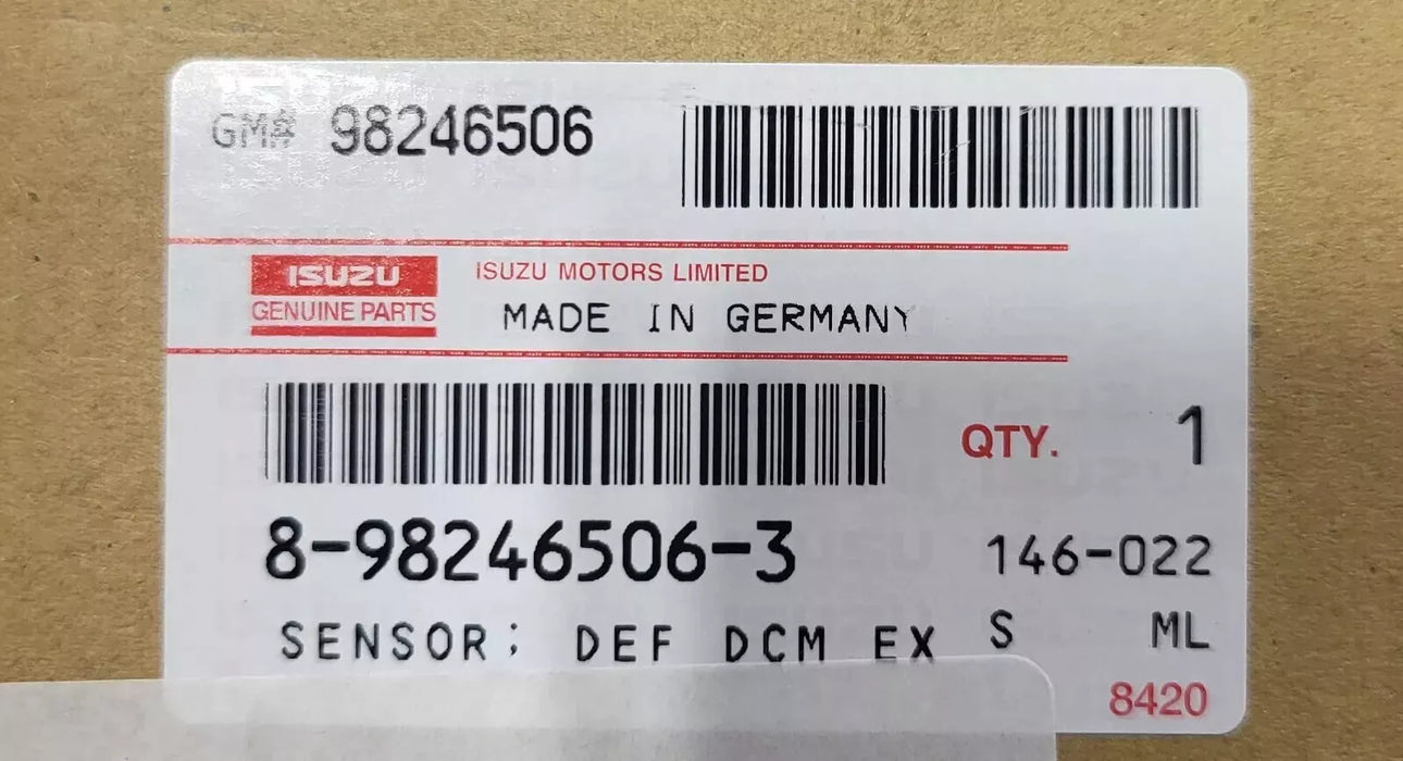 8-98246506-3 Genuine Isuzu NOX Nitrogen Oxide Sensor — ADVANCED TRUCK PARTS