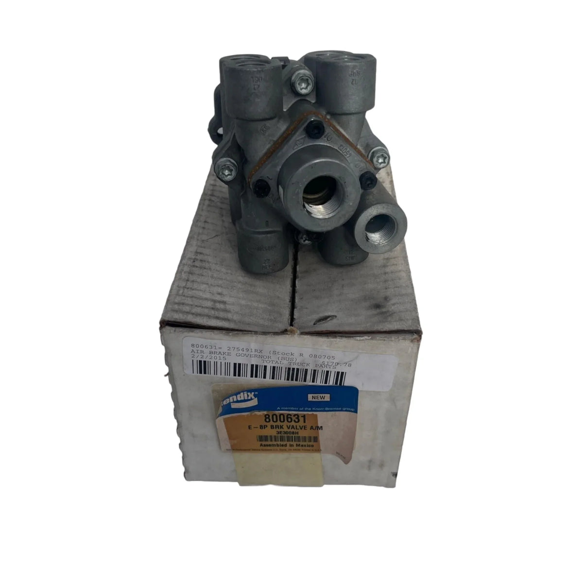 BW 800631 Genuine Bendix Air Brake Foot Valve — ADVANCED TRUCK PARTS