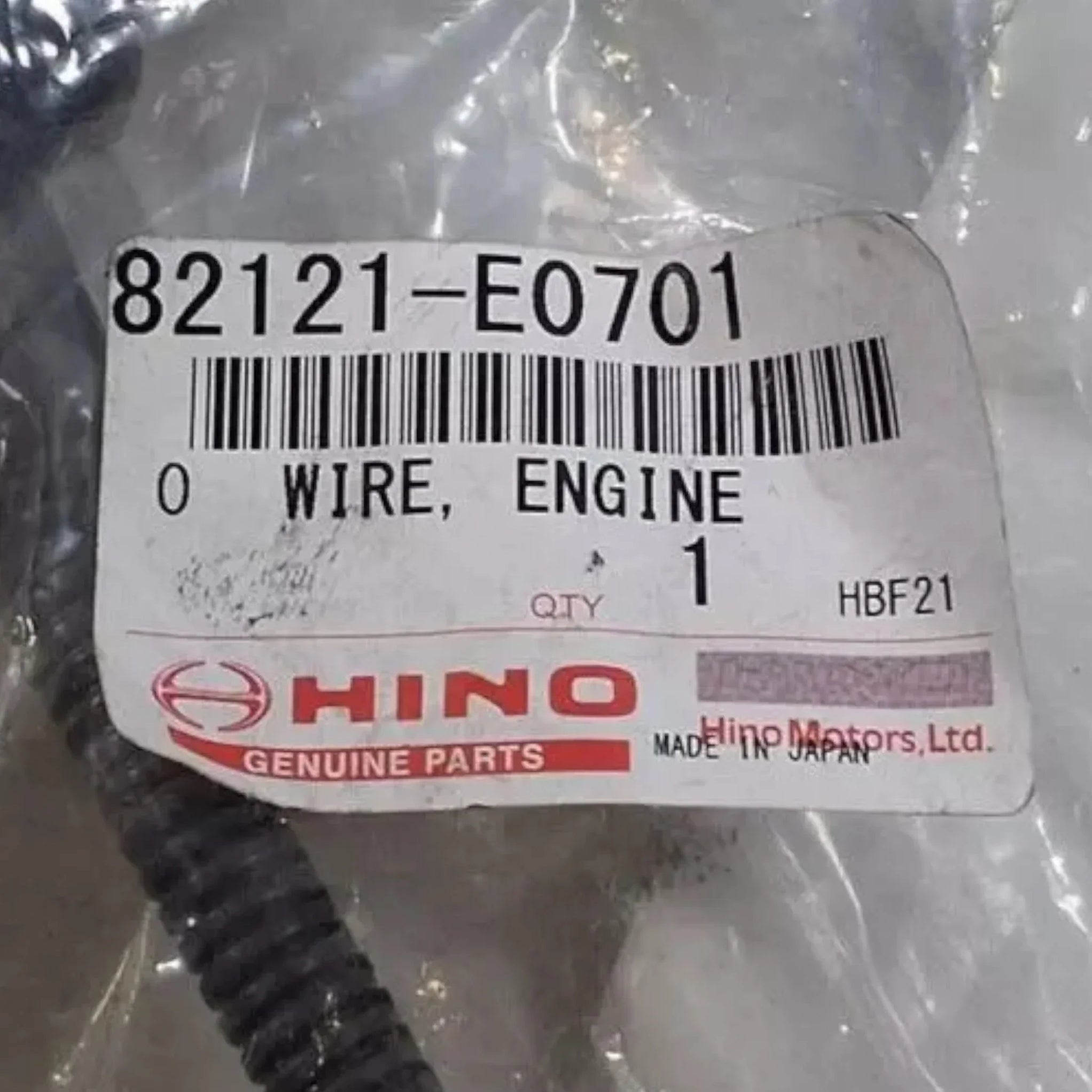 82121-E0701 Genuine Hino Engine Wire – ADVANCED TRUCK PARTS
