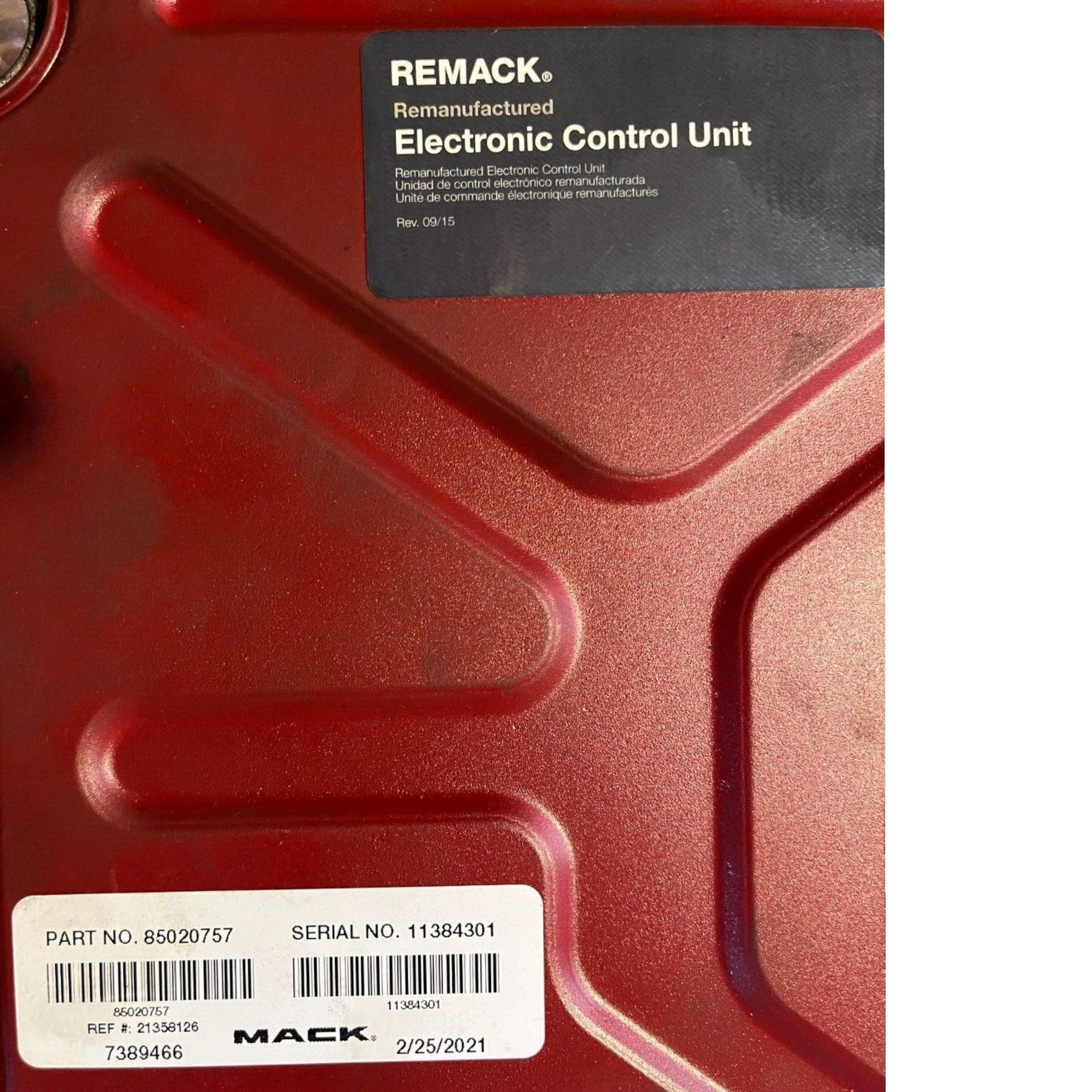 85020757 Genuine Mack ECM Electronic Control Module — ADVANCED TRUCK PARTS