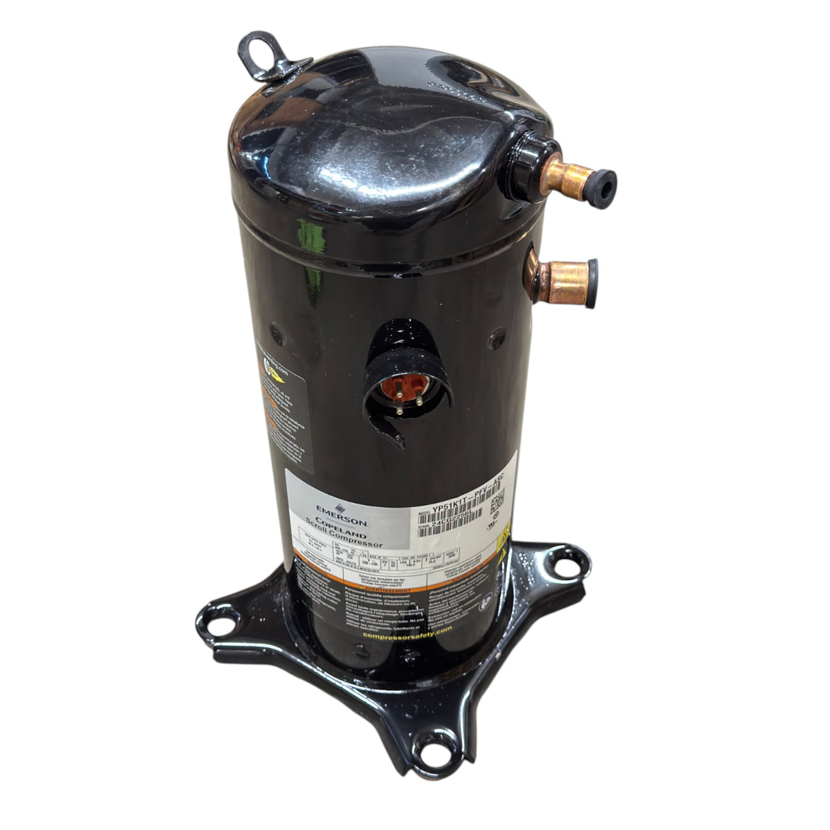 YP51K1T-PFV-ASC Genuine Copeland Scroll Compressor 208-230V — ADVANCED ...