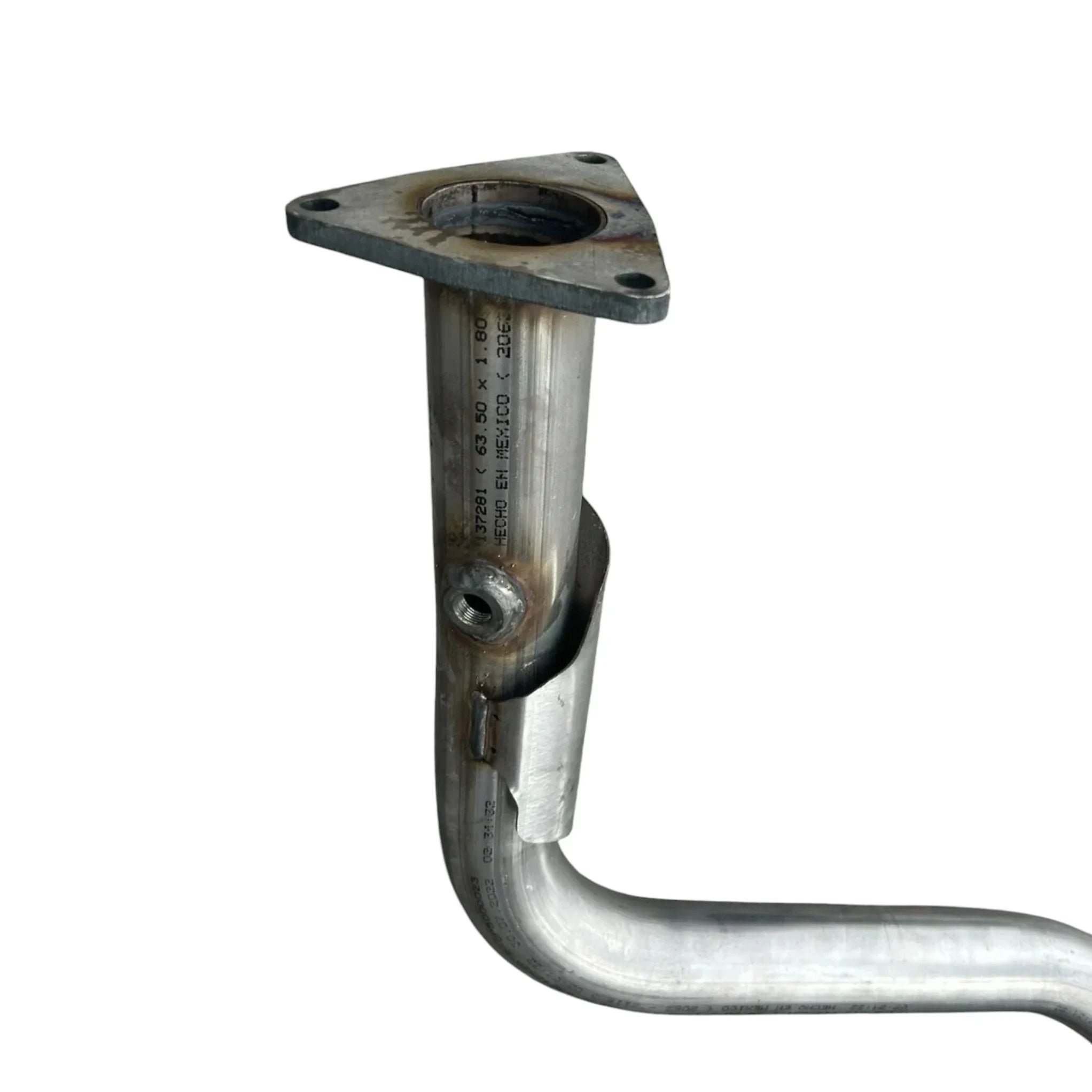 A04-35493-000 Genuine Freightliner Left Side Exhaust Pipe With Catalys ...