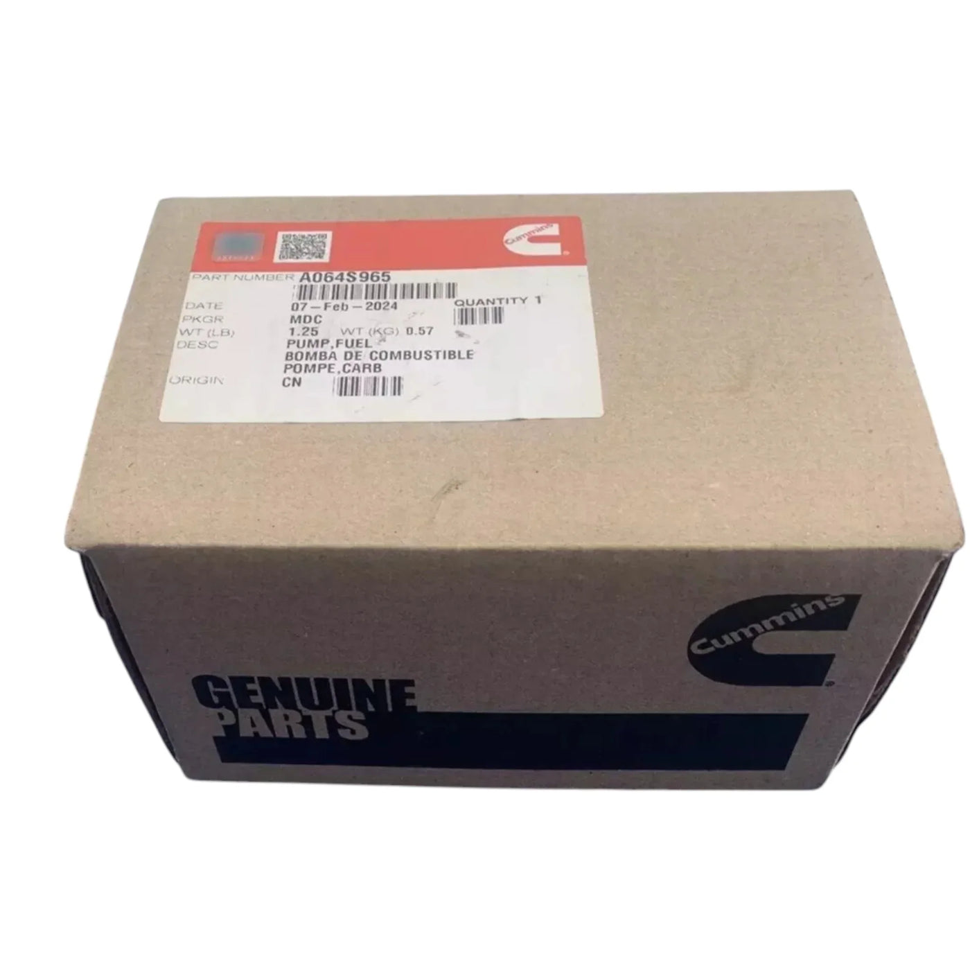 A064S965 Genuine Cummins Fuel Pump – ADVANCED TRUCK PARTS