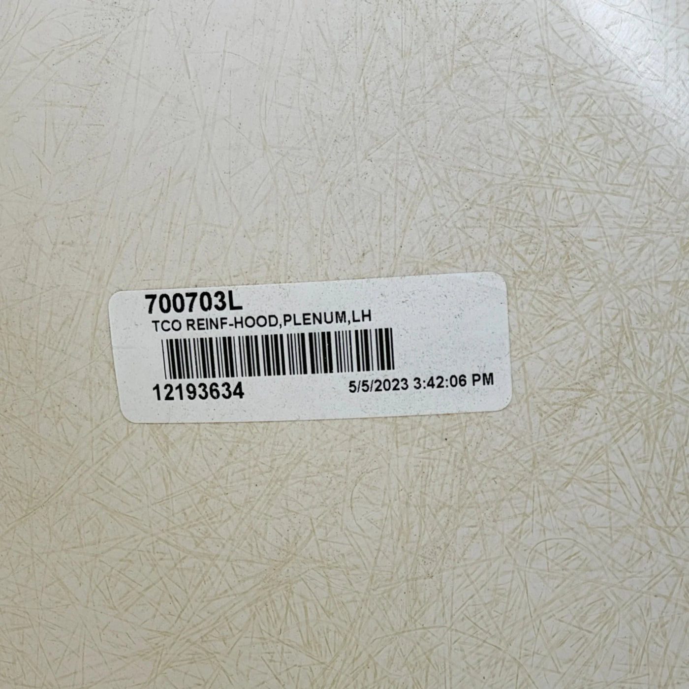 A17-20518-000 Genuine Freightliner Left Side Hood Plenum Reinforcement ...