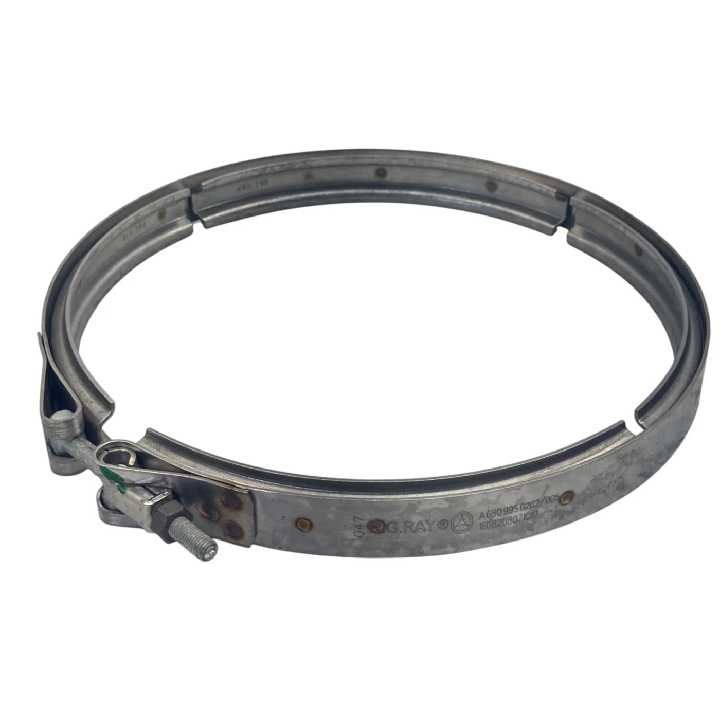 A6809950202 Genuine Detroit Diesel Dpf Pipe Clamp — ADVANCED TRUCK PARTS