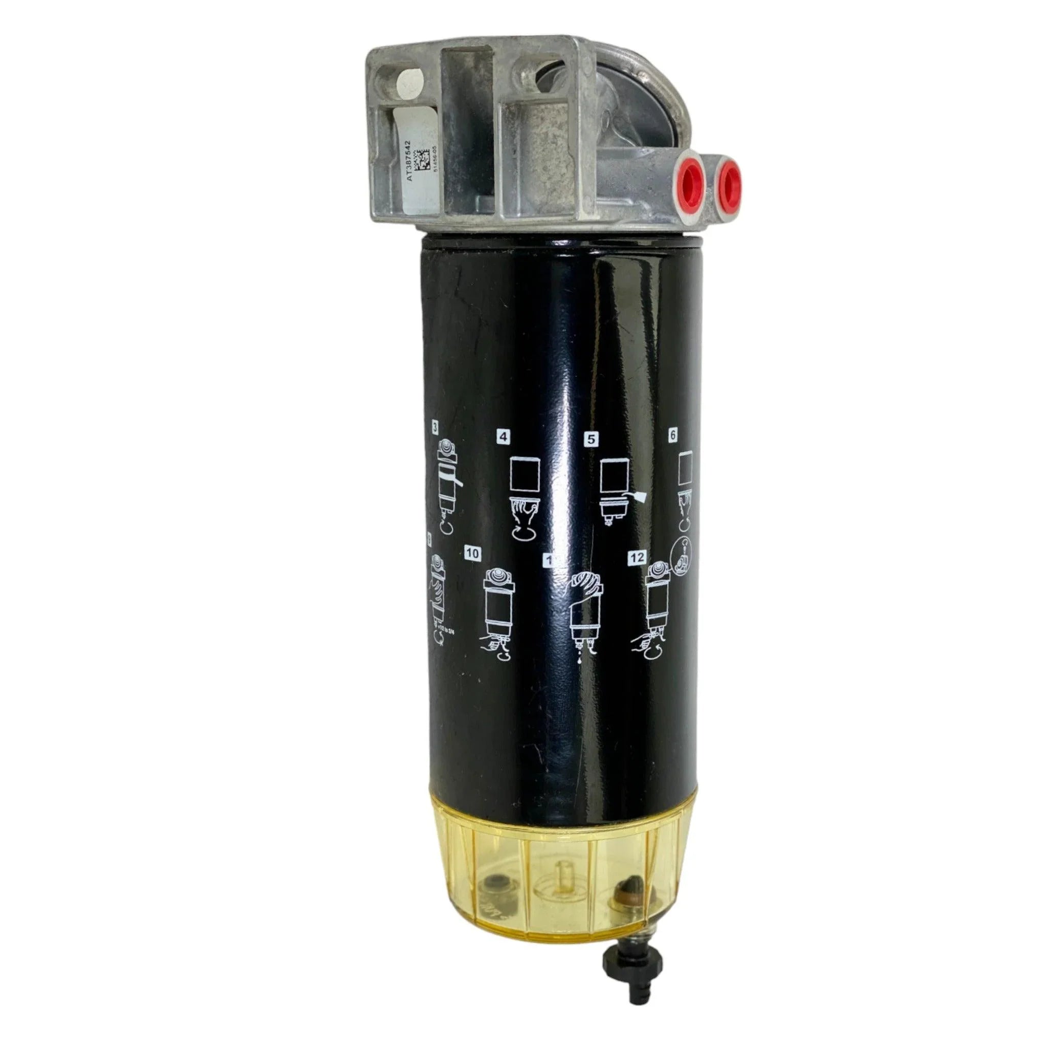 AT387534 Genuine John Deere Water Separator Fuel Filter Heater ...