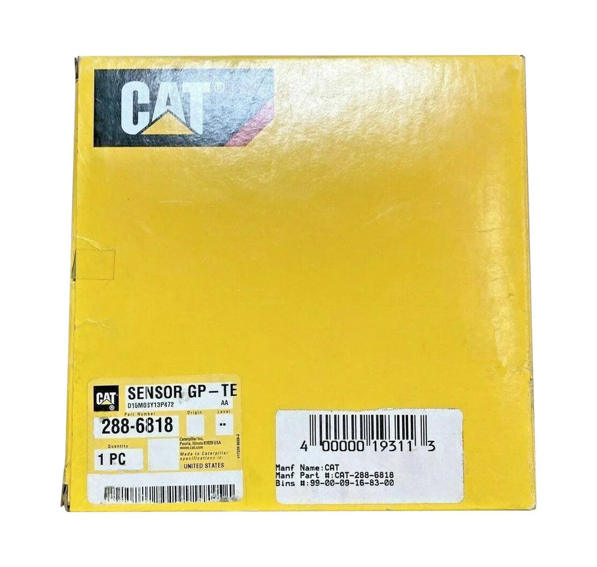 Ca2886818 Genuine Cat Temperature Sensor C15 — ADVANCED TRUCK PARTS