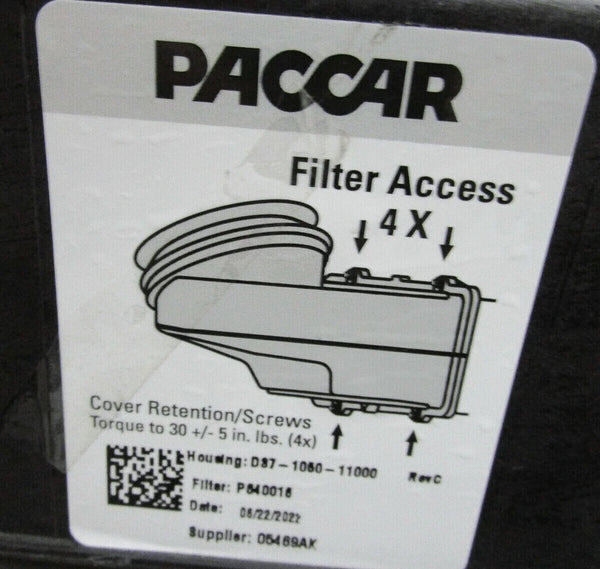 D37-1050-11000 Genuine Paccar Air Filter Housing – ADVANCED TRUCK PARTS