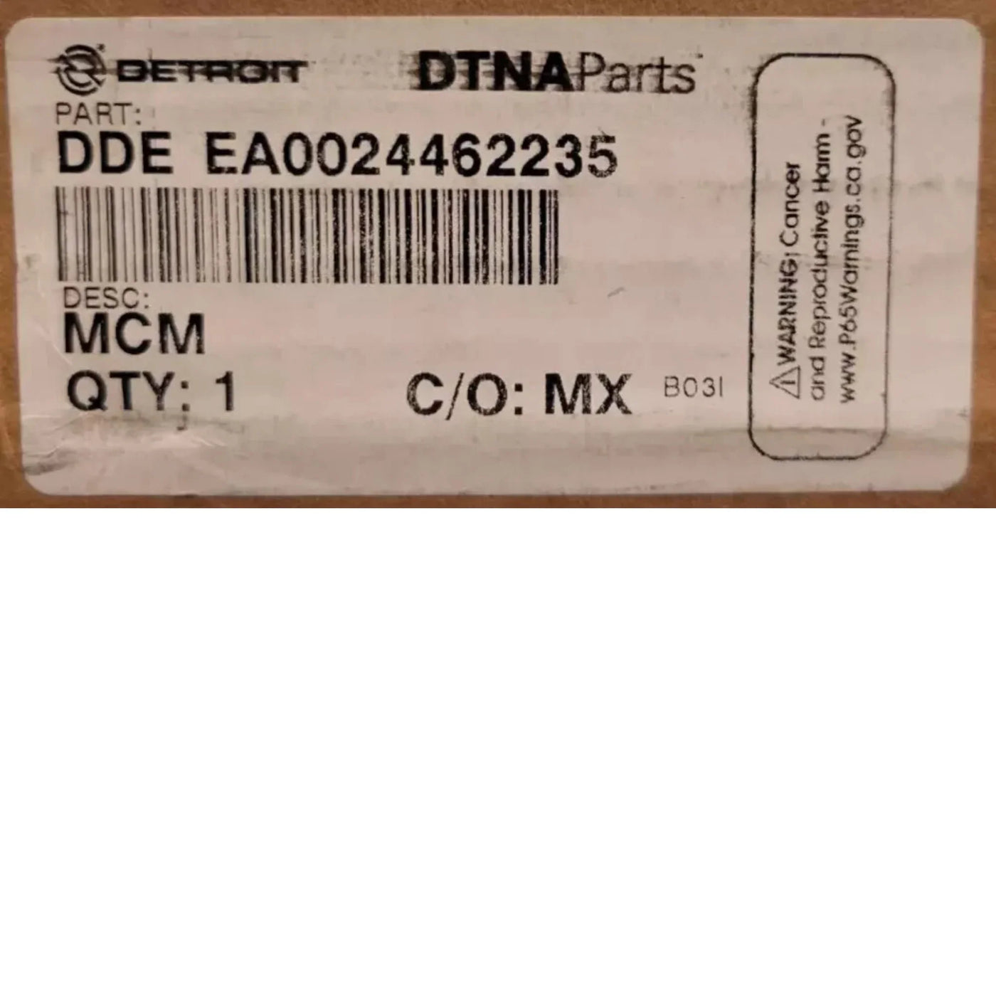 DDE EA0024462235 Genuine Detroit Diesel ECM Electronic Control Module ...