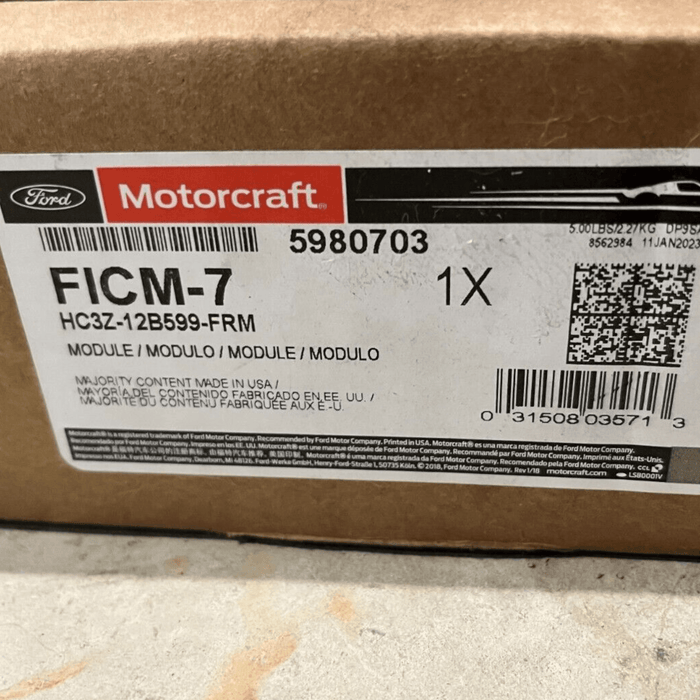 HC3Z-12B599-FRM Genuine Ford ECM Engine Control Module FICM-7 ...