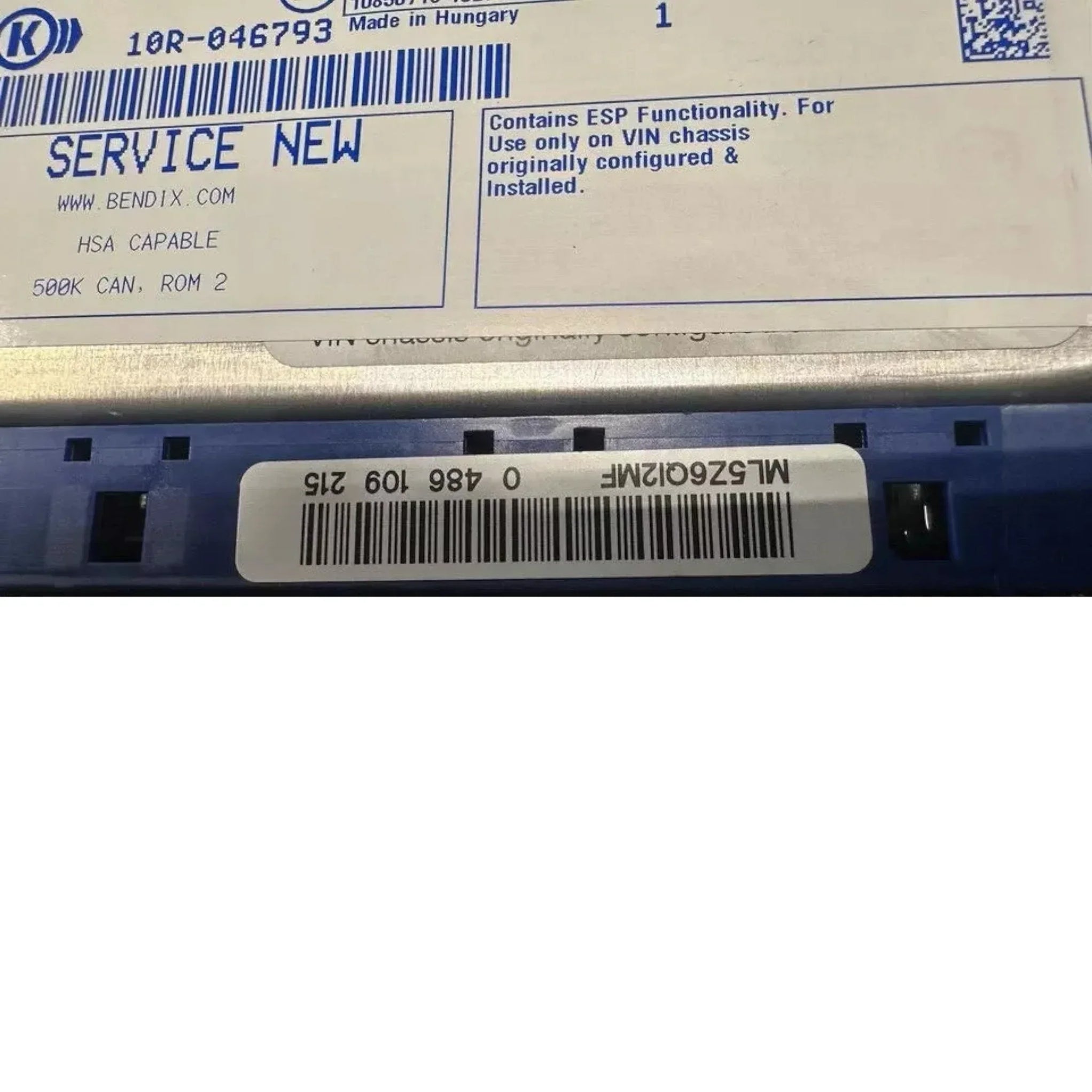 K141650X000 Genuine Bendix ECU Electronic Control Unit — ADVANCED TRUCK ...