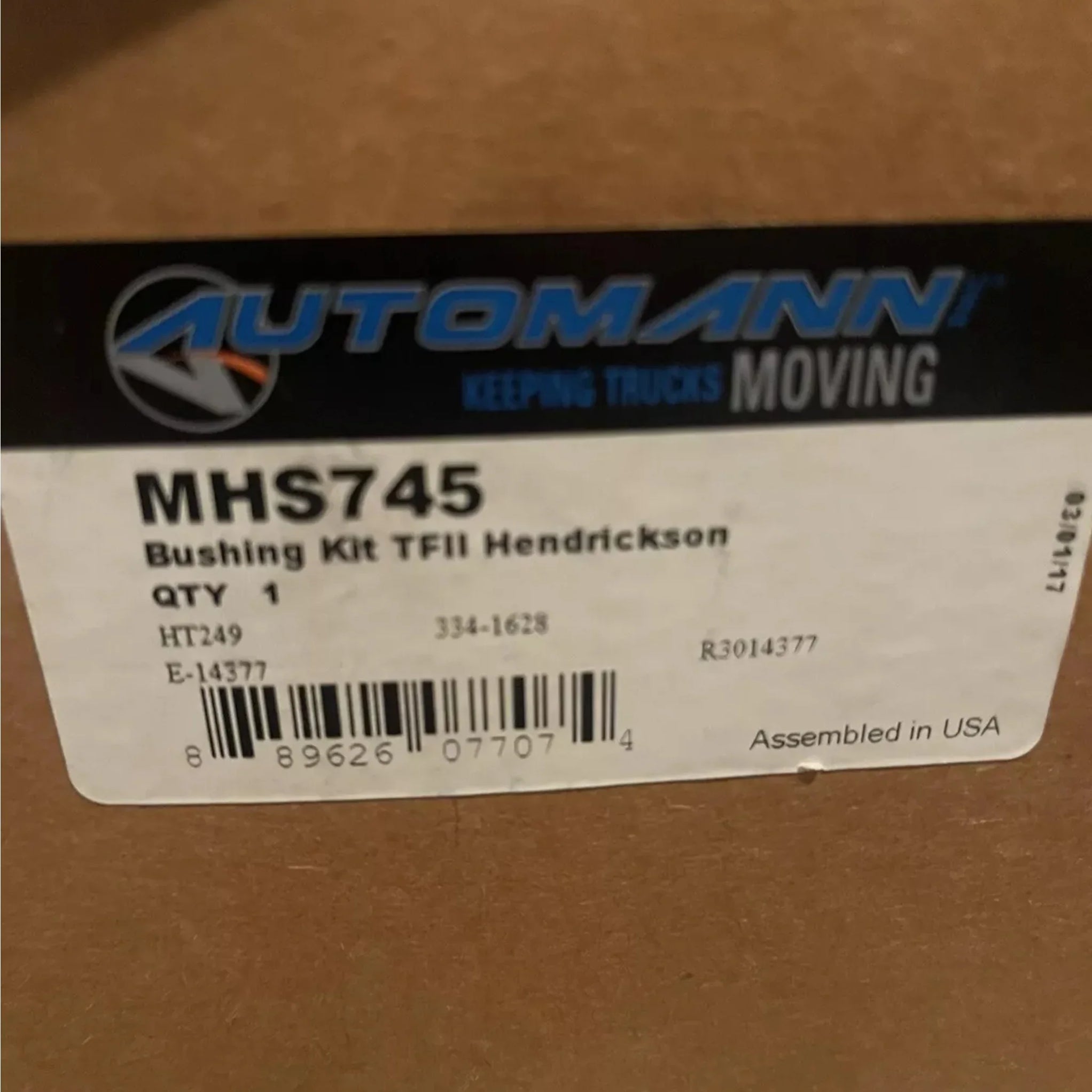 MHS745 Automann Bushing Kit – ADVANCED TRUCK PARTS