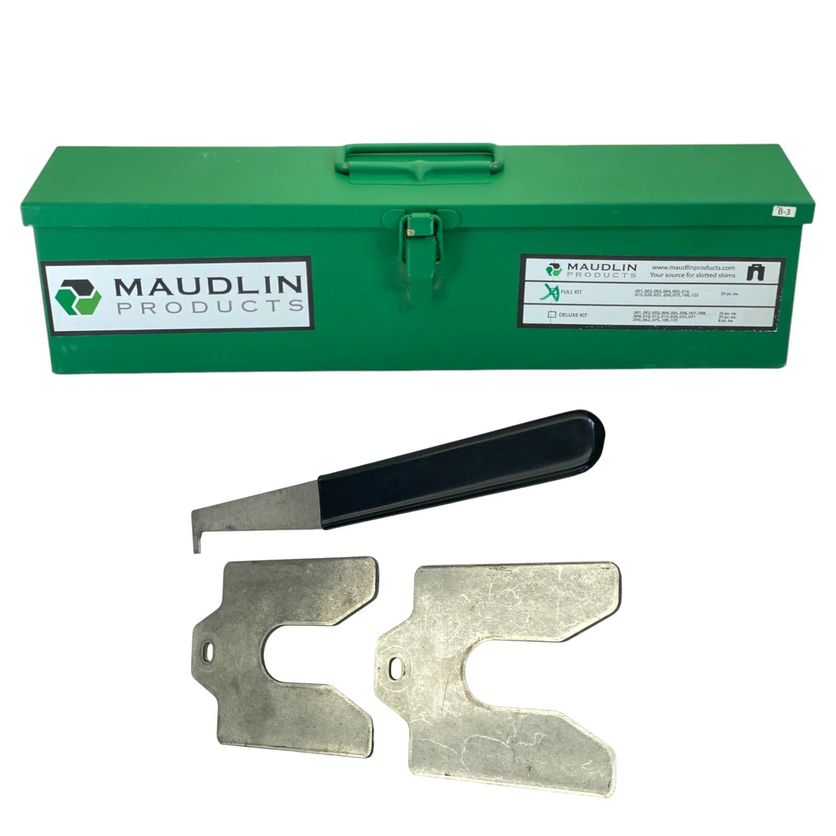 MSB3-FK Maudlin Products Stainless Steel Slotted Shim Assortment ...